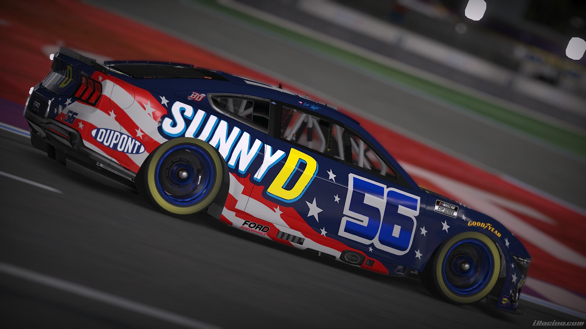 Sunny D Patriotic by Luke Breitschopf - Trading Paints