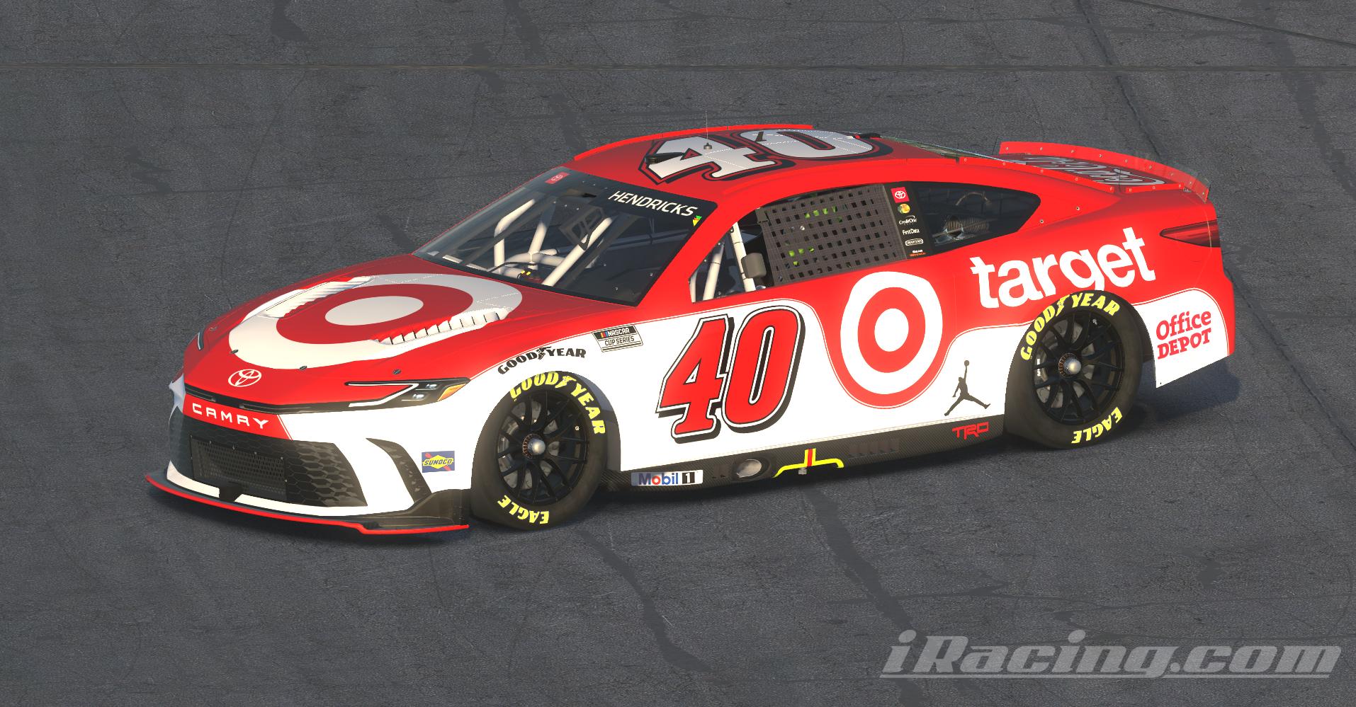 Fictional Target Toyota Camry by Davie Hendricks - Trading Paints