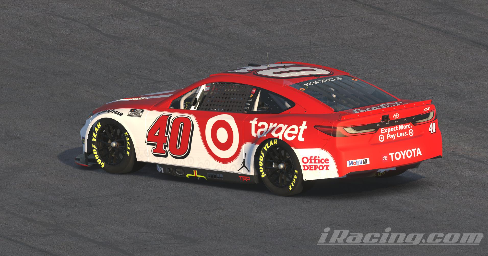 Fictional Target Toyota Camry by Davie Hendricks - Trading Paints
