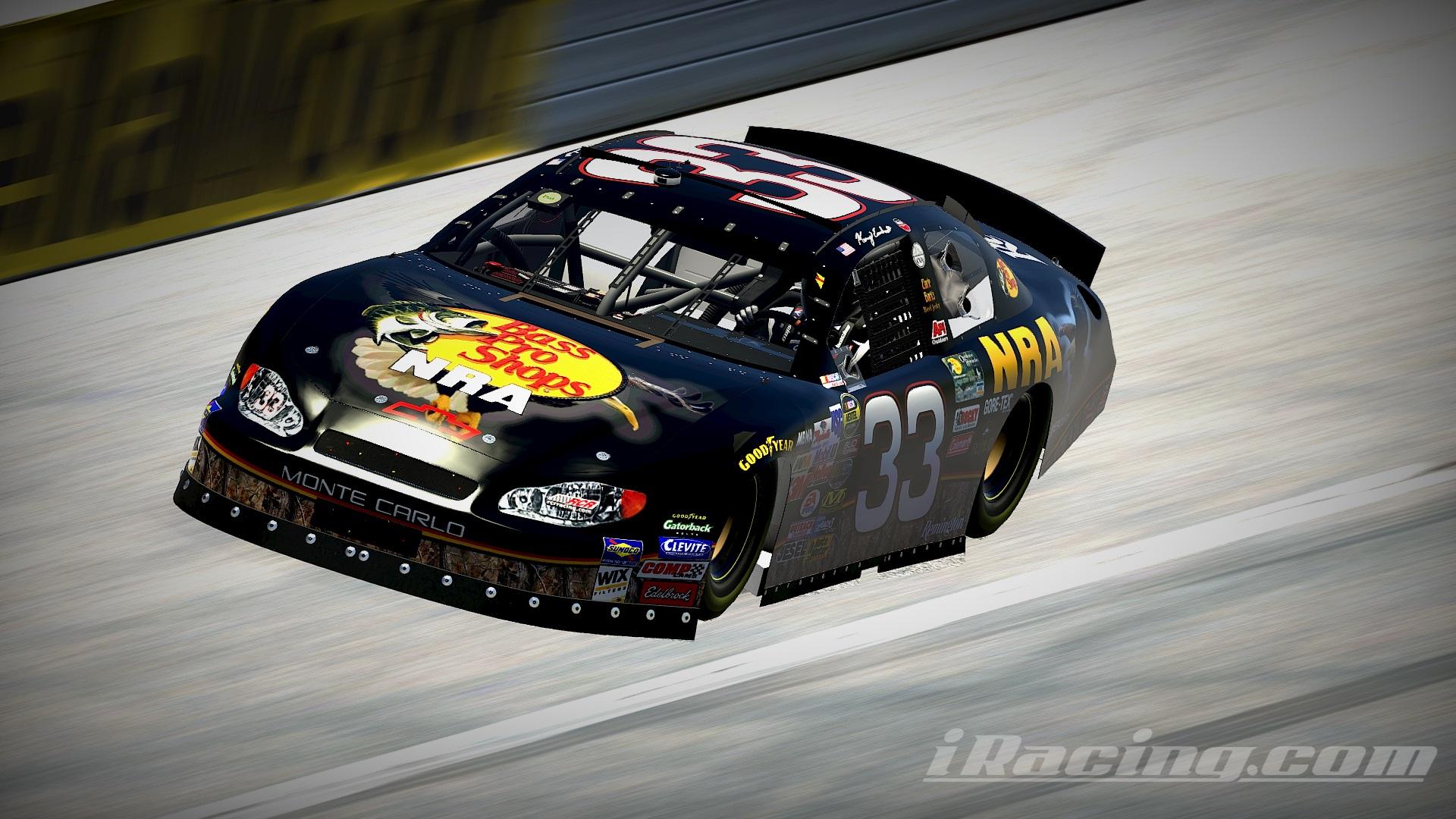 #33 Kerry Earnhardt 2004 Bass Pro Shops NRA Chevrolet Monte Carlo Sim ...