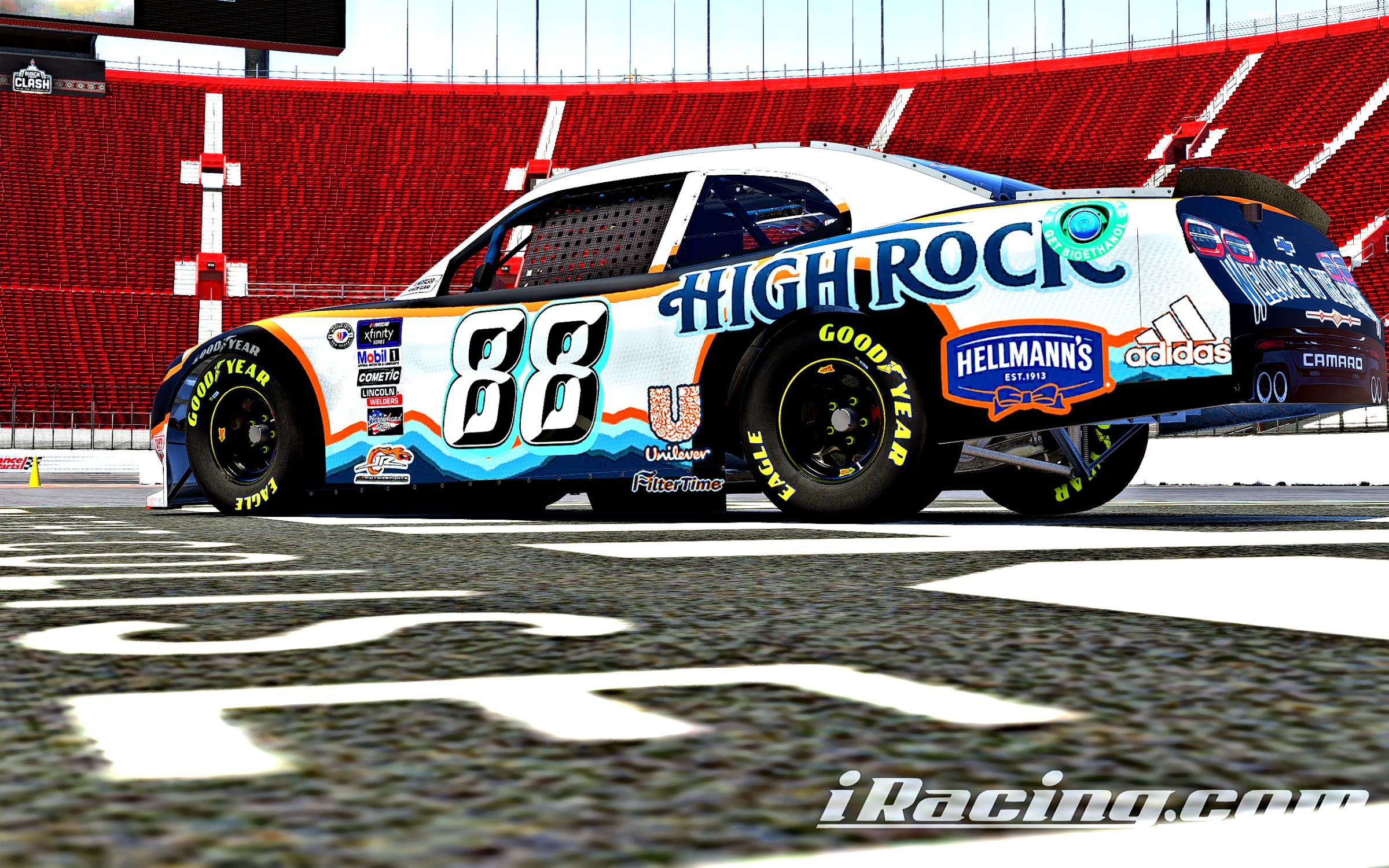 Fictional Dale Jr High Rock Xfinity Camaro Sim Stamped by Jeff ...