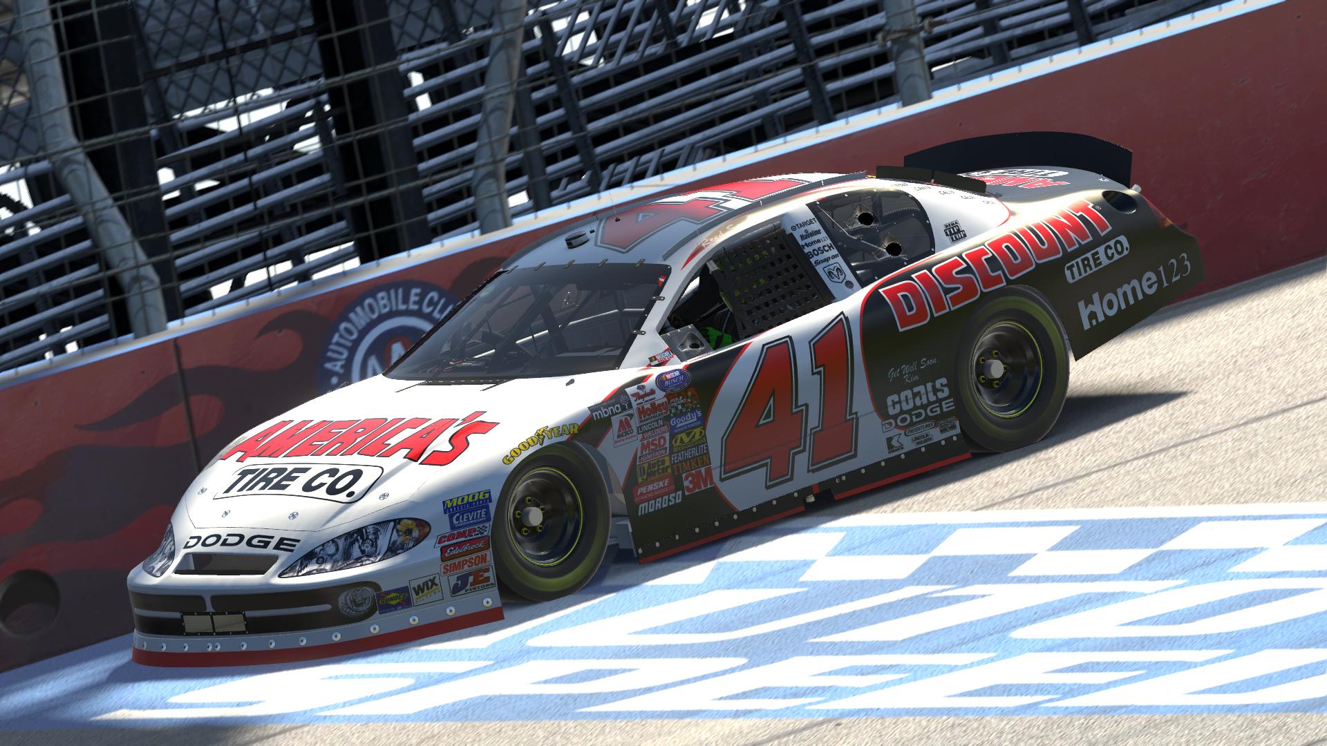2005 Reed Sorenson Americas Tire Dodge *Fontana* by Trey Eidson ...
