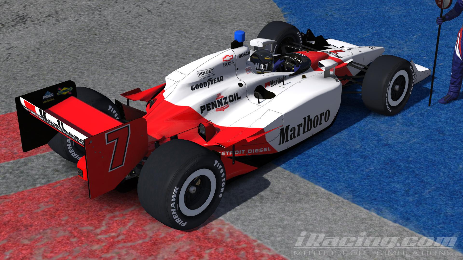 1990 Penske-Chevy #1 (E. Fittipaldi) / #7 (D. Sullivan) by Robert ...