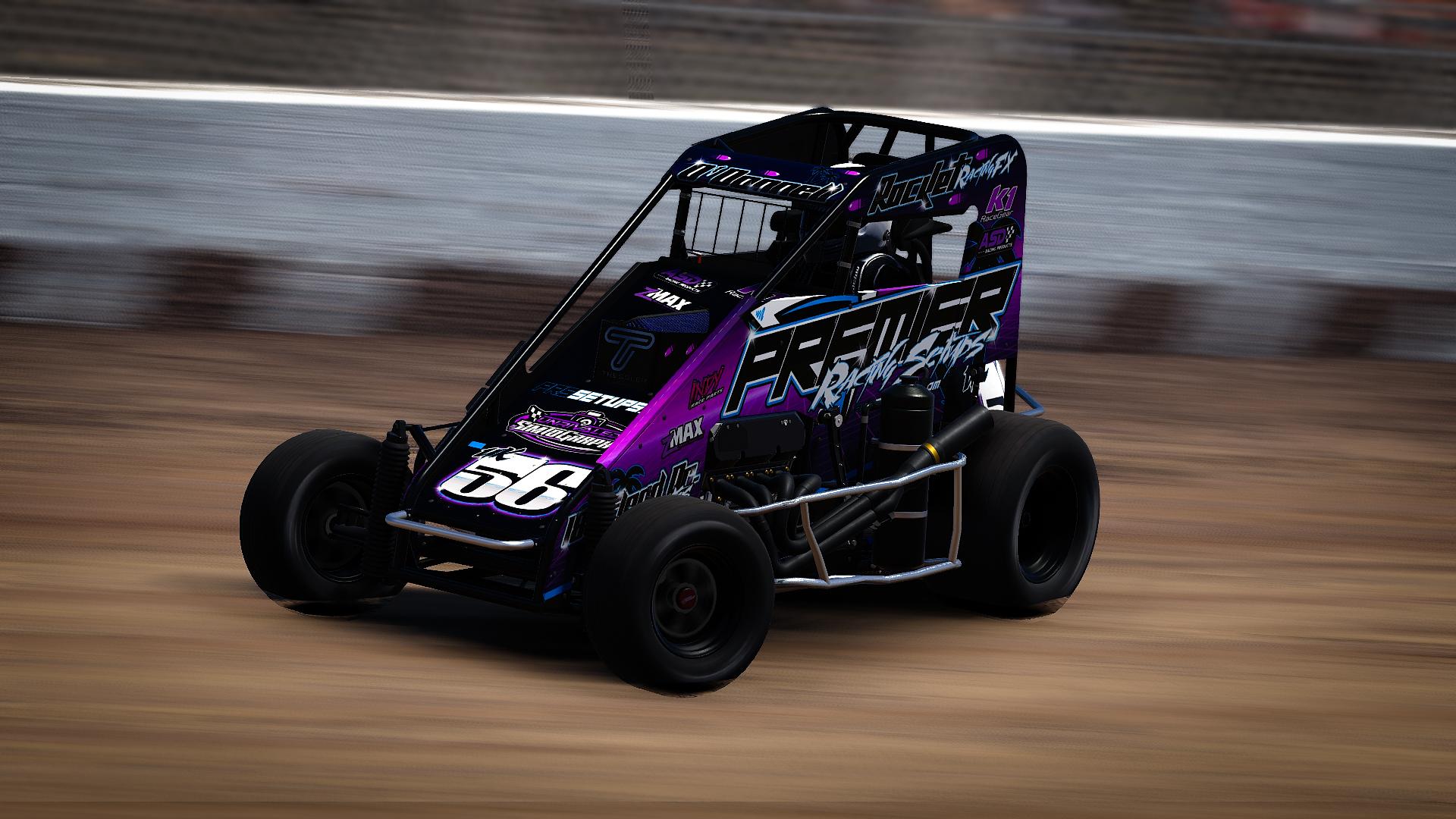 UK56 Kyle ODonnell- Premier Racing Setups Dirt Midget by Aaron Tressler ...