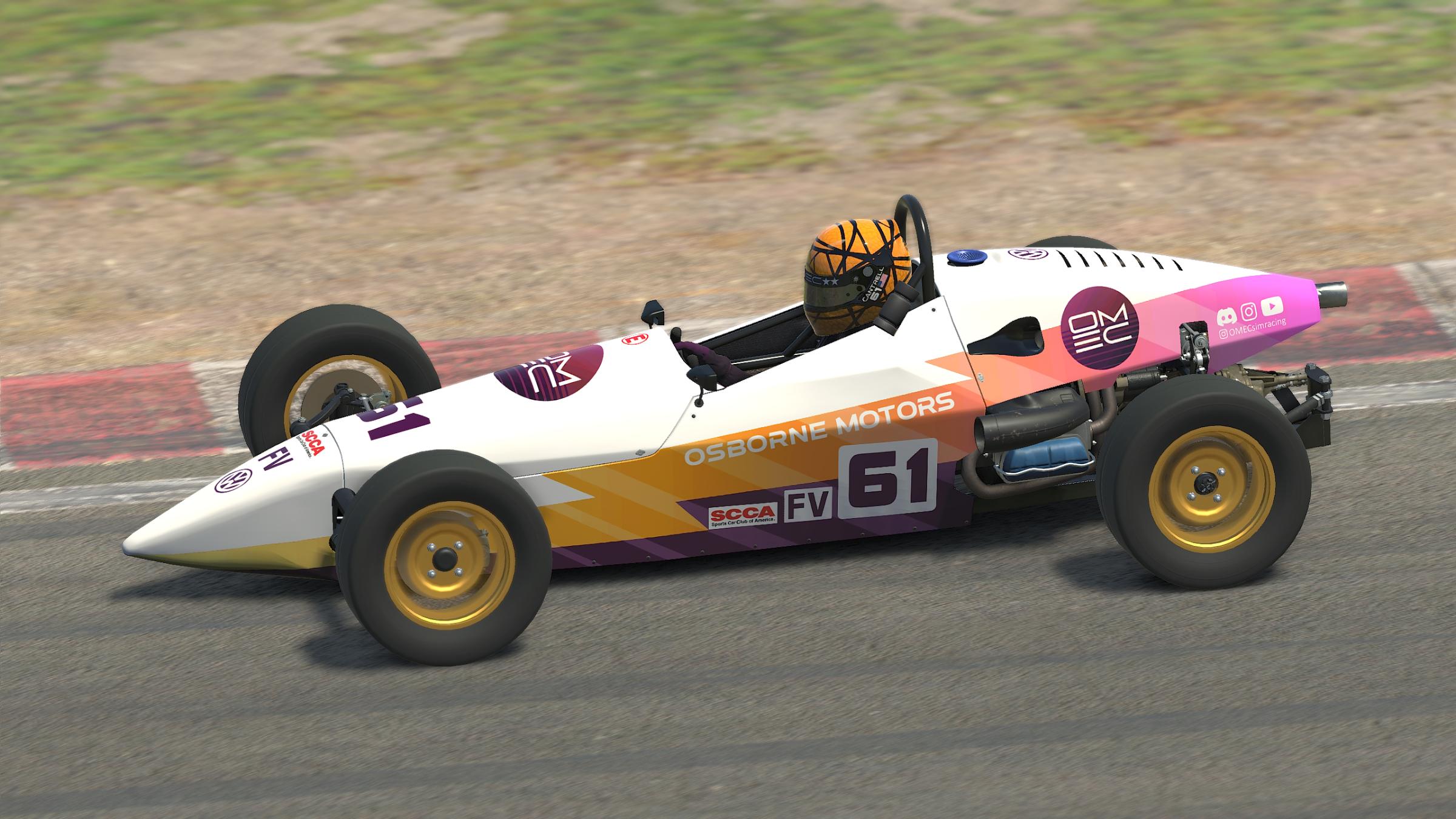 OMEC Formula Vee "Bolt" v1.0 by Patrick Cantrell - Trading Paints