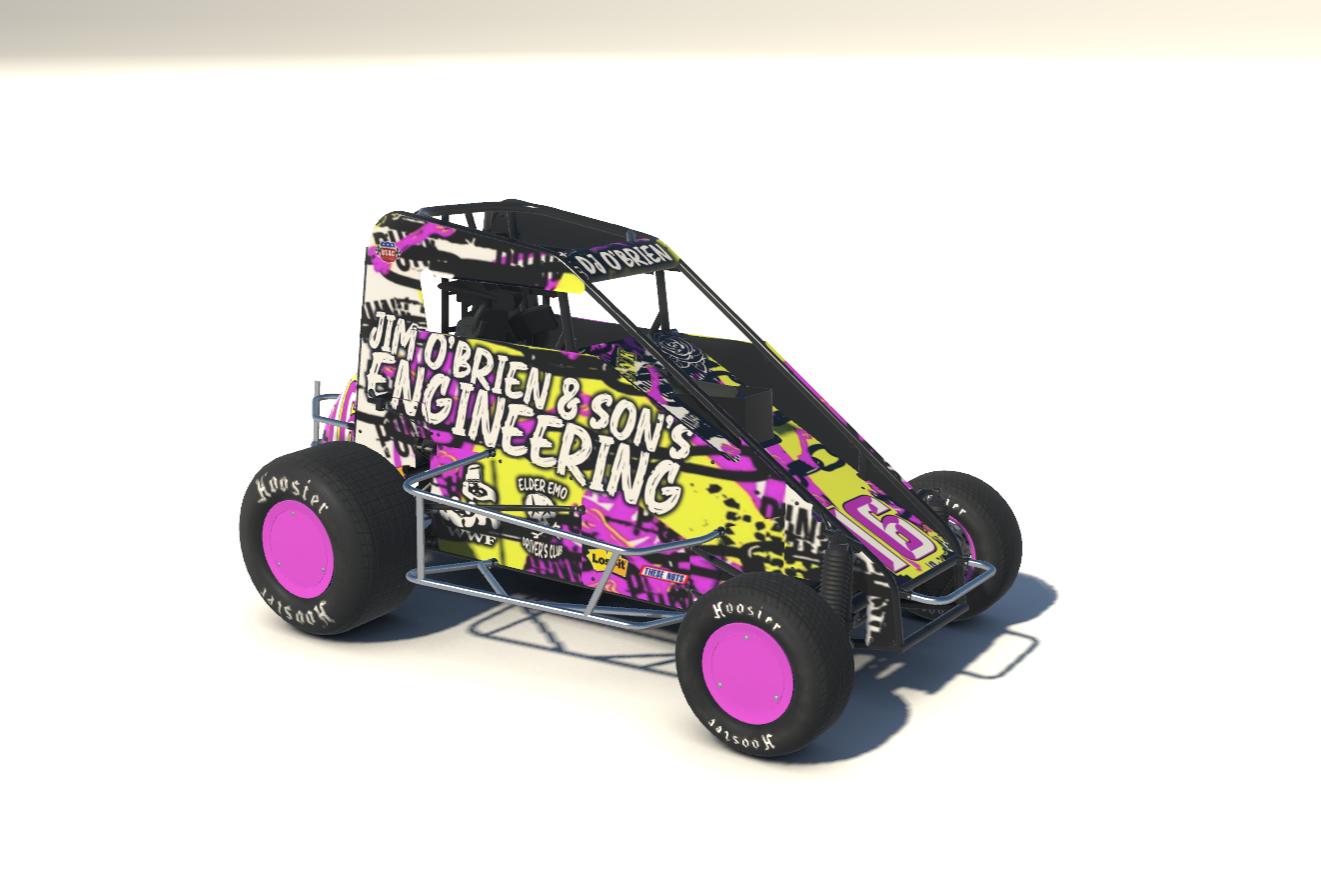 Hometrack Signature Punk-Rock Dirt Midget by D.J. O'Brien - Trading Paints