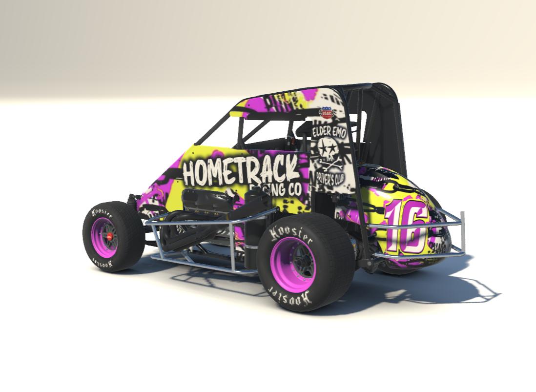 Hometrack Signature Punk-Rock Dirt Midget by D.J. O'Brien - Trading Paints