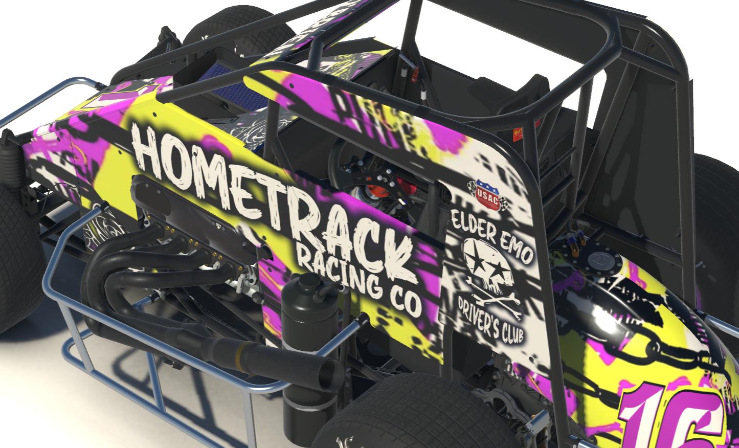 Hometrack Signature Punk-Rock Dirt Midget by D.J. O'Brien - Trading Paints