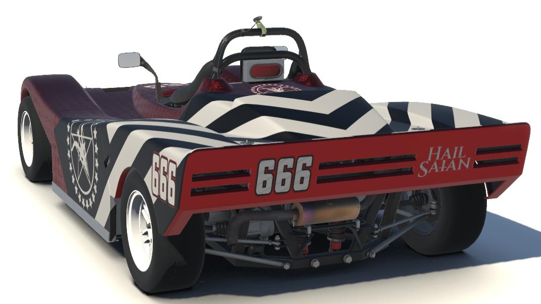 "HAIL SAtAN" RD SCCA Spec Racer Ford by Carson C. - Trading Paints