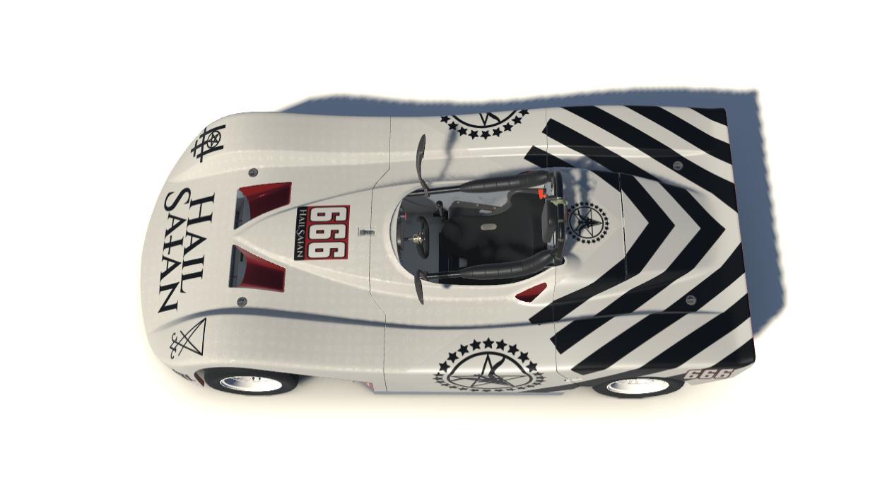 "HAIL SAtAN" WD SCCA Spec Racer Ford by Carson C. - Trading Paints