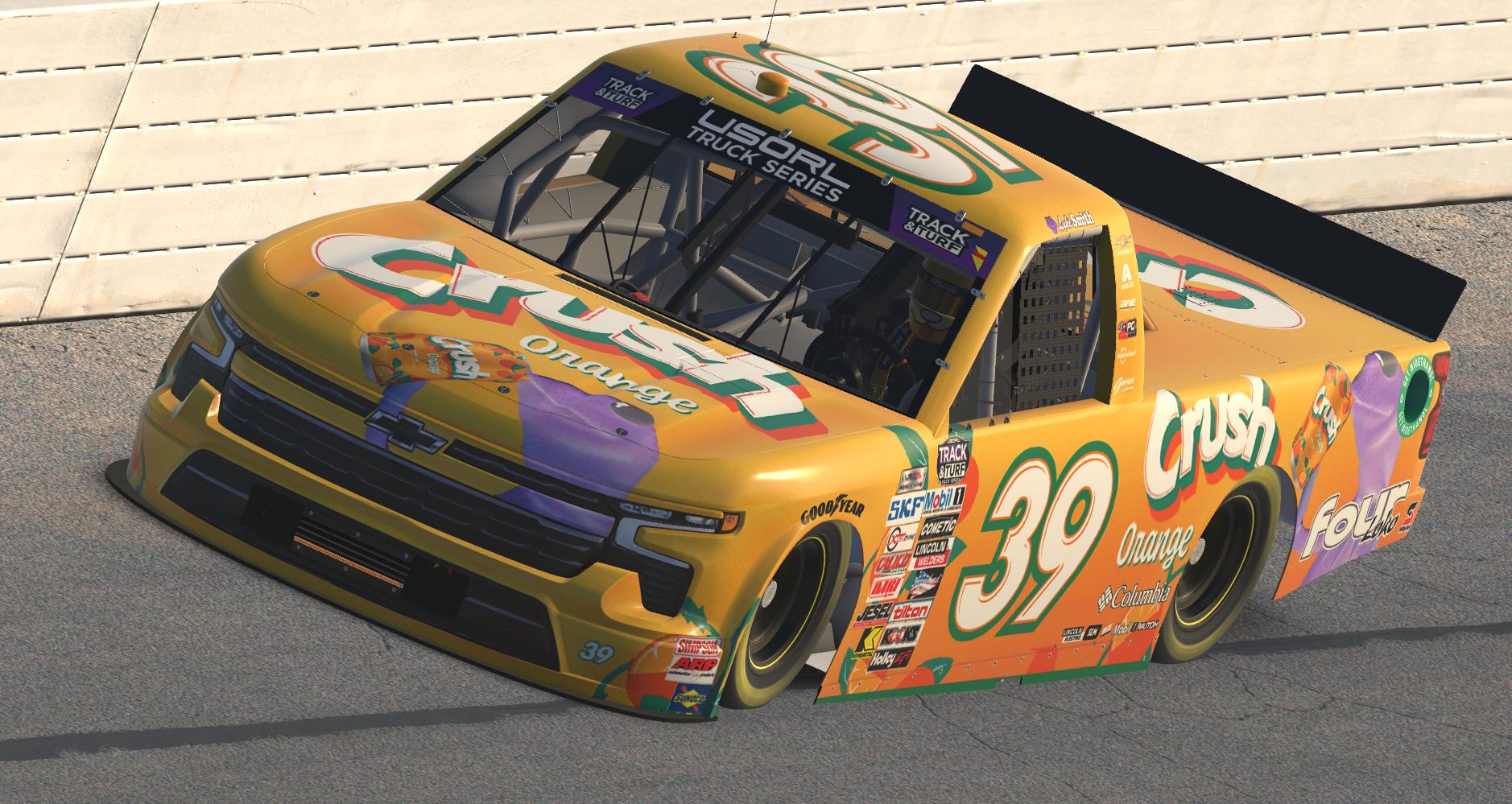 USORL Luke Smith Orange Crush by Jon ME Peterson - Trading Paints