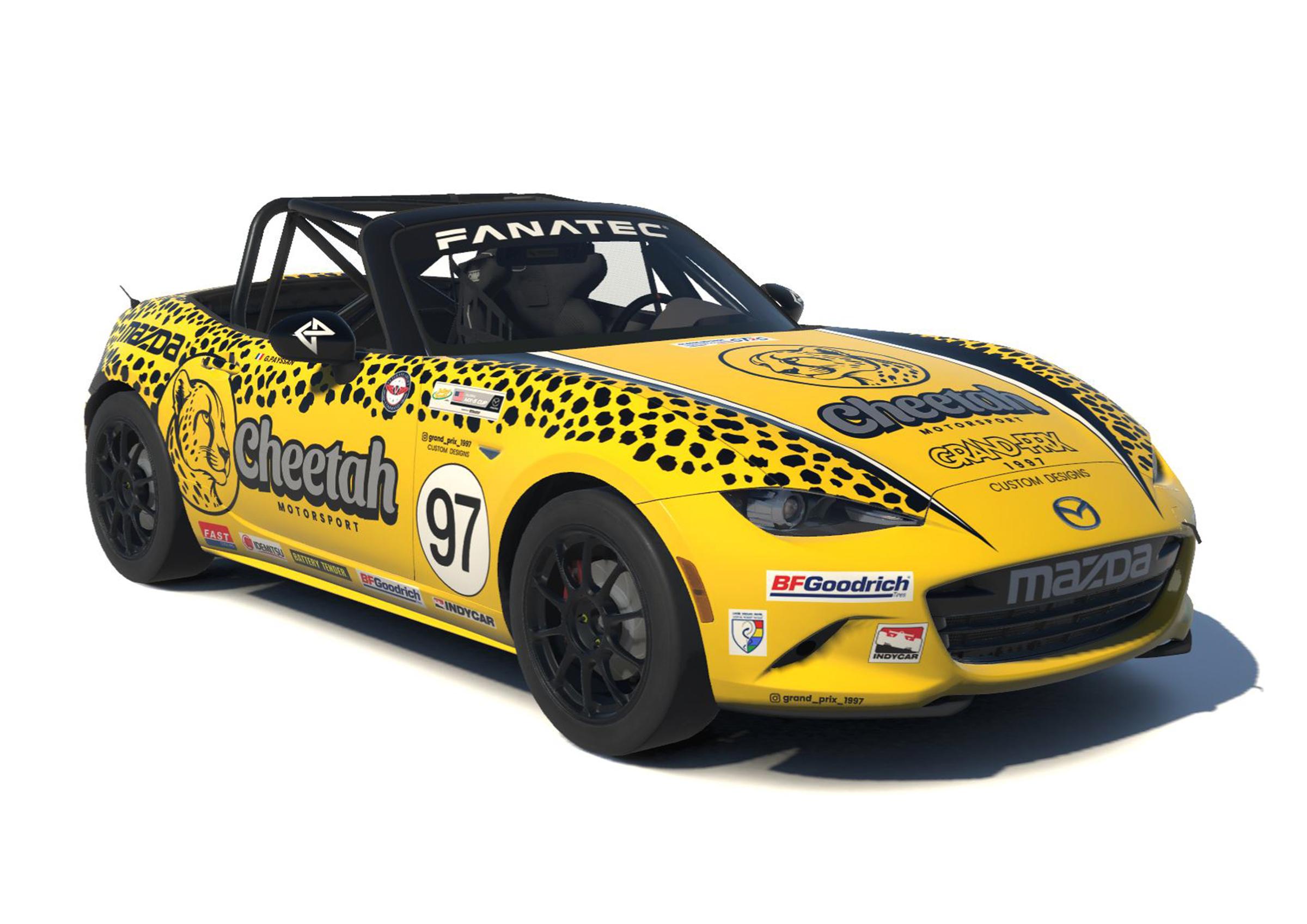 Cheetah Motorsport - custom design by @grand_prix_1997 by Gaël Payssan ...