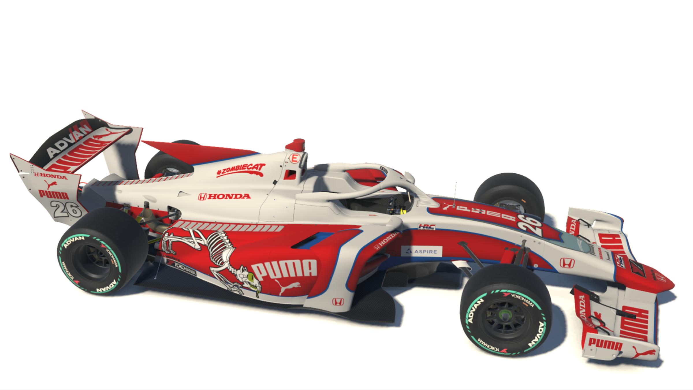Puma Honda racing by Paul Metcalfe - Trading Paints