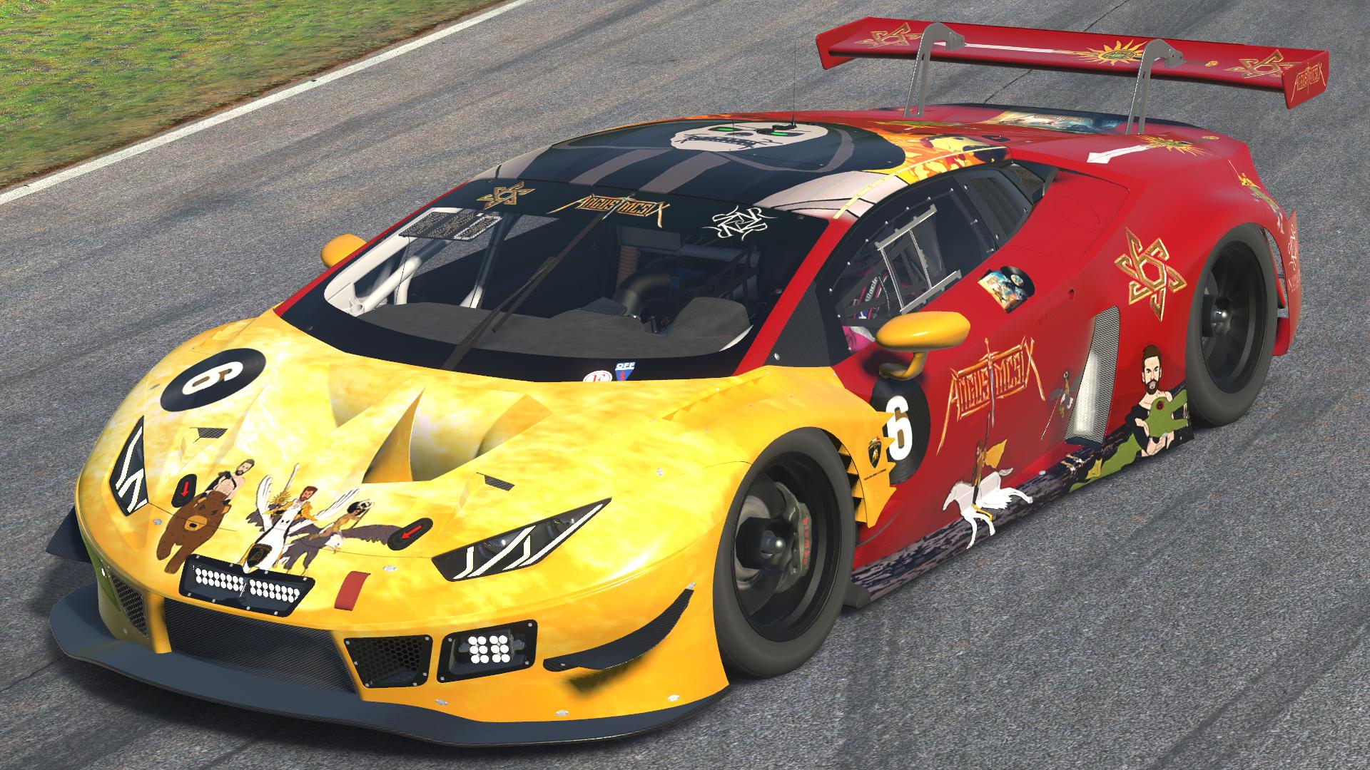 Angus McSix Lamborghini Huracan GT3 EVO by Jasper De Jong - Trading Paints