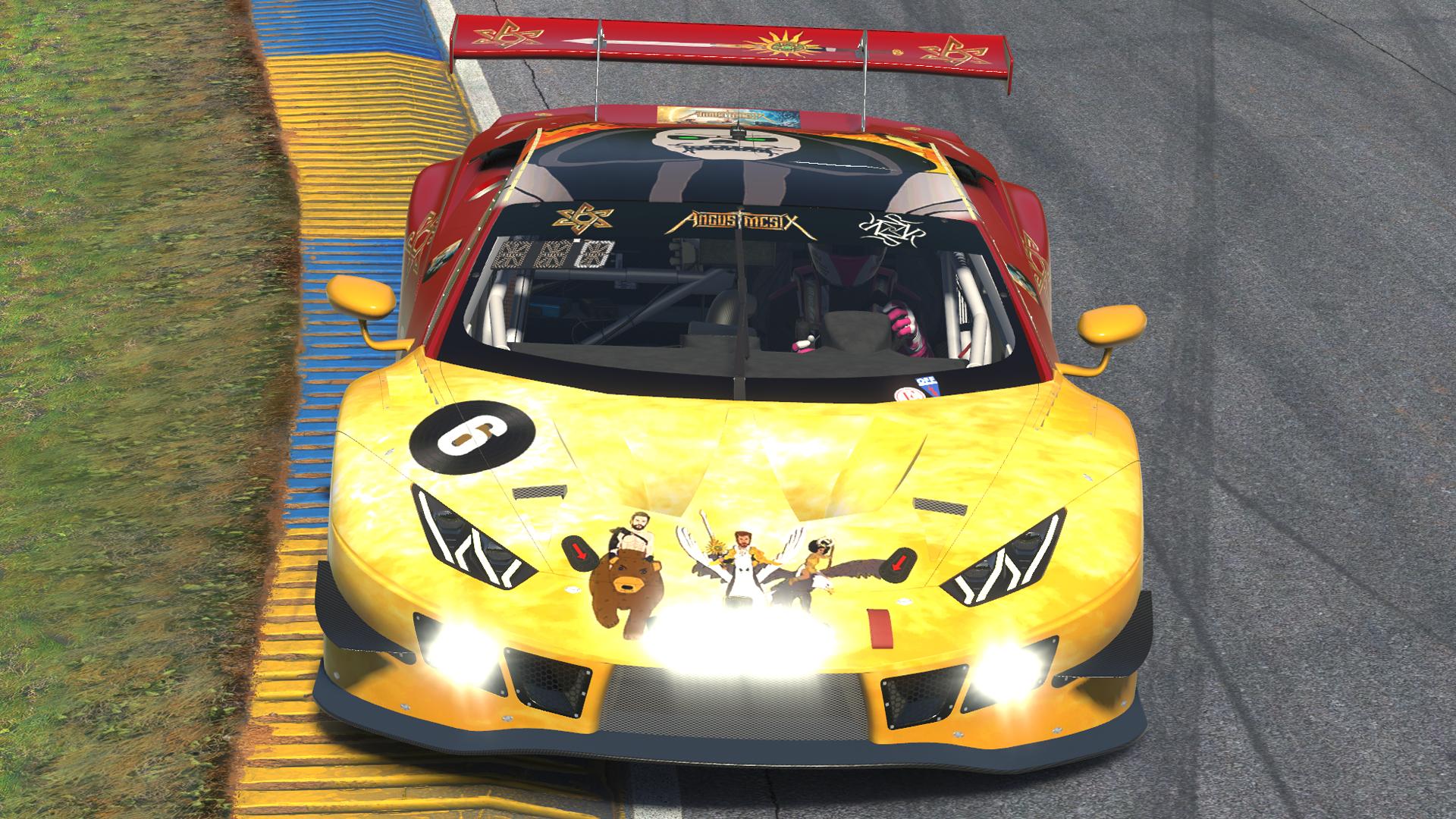 Angus McSix Lamborghini Huracan GT3 EVO by Jasper De Jong - Trading Paints