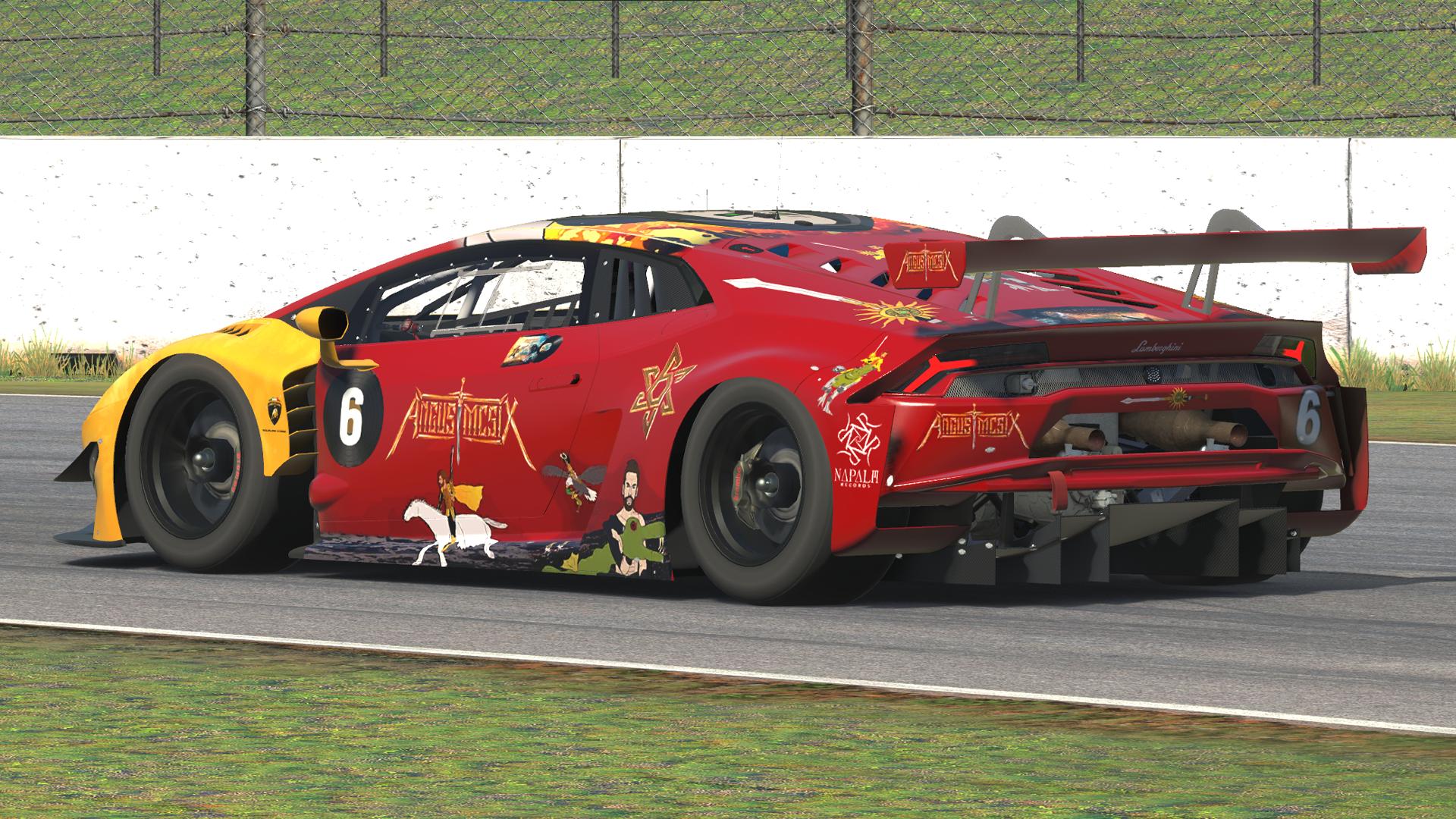 Angus McSix Lamborghini Huracan GT3 EVO by Jasper De Jong - Trading Paints