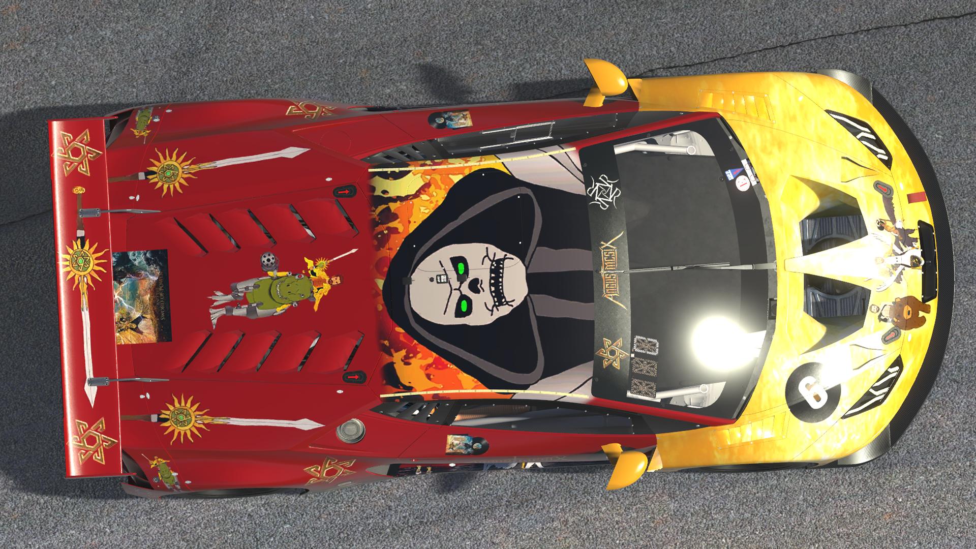 Angus McSix Lamborghini Huracan GT3 EVO by Jasper De Jong - Trading Paints