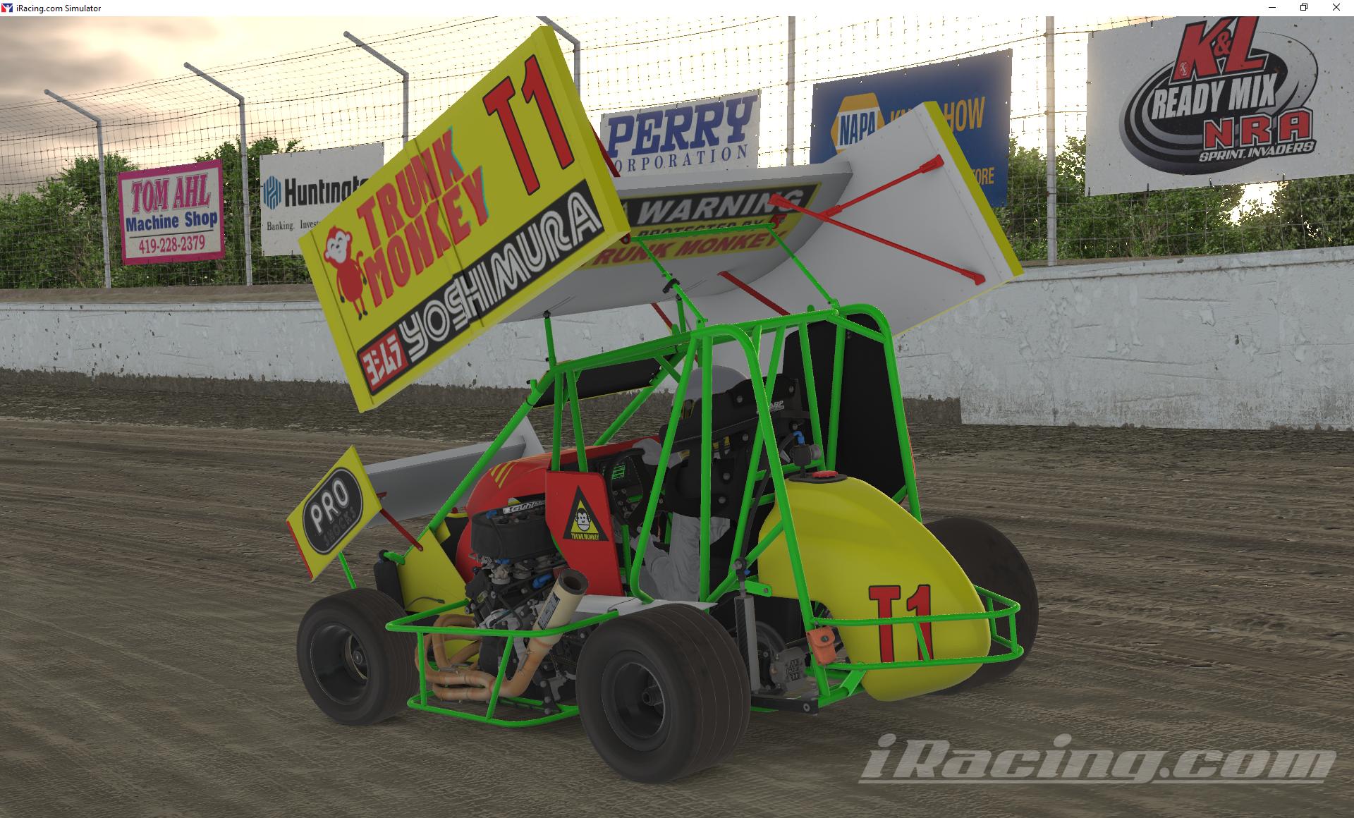 Trunk Monkey Micro with custom # by Joe Cowin - Trading Paints