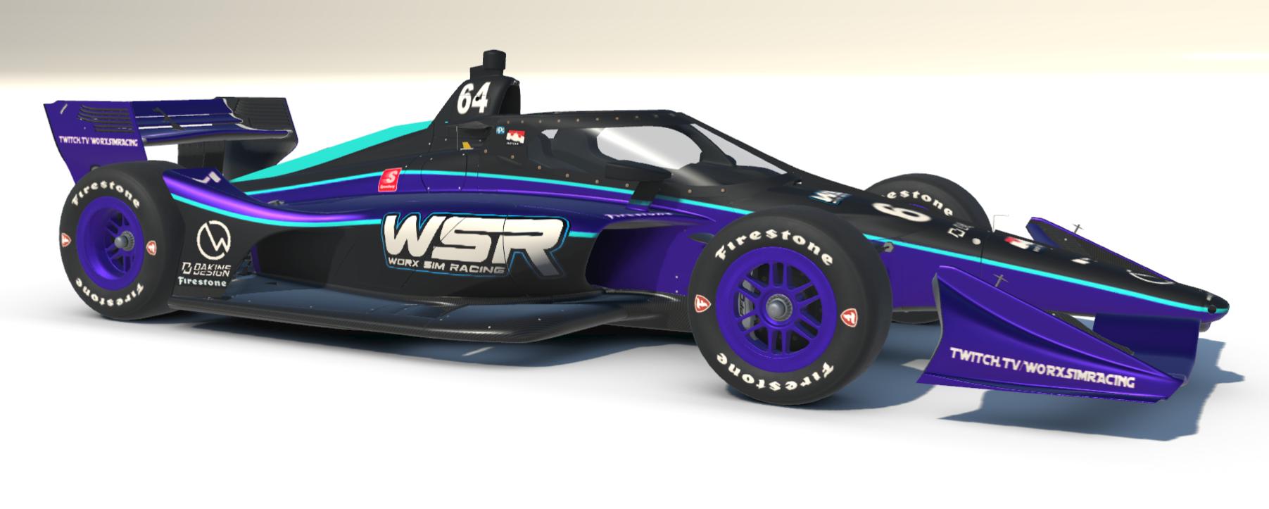 Worx Sim Racing Indycar by Corbin N Lenaway - Trading Paints