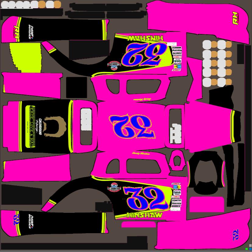 #32 Peace, Love & Hair Rookie 34 Ford Legends Coupe by Randy Hinshaw ...