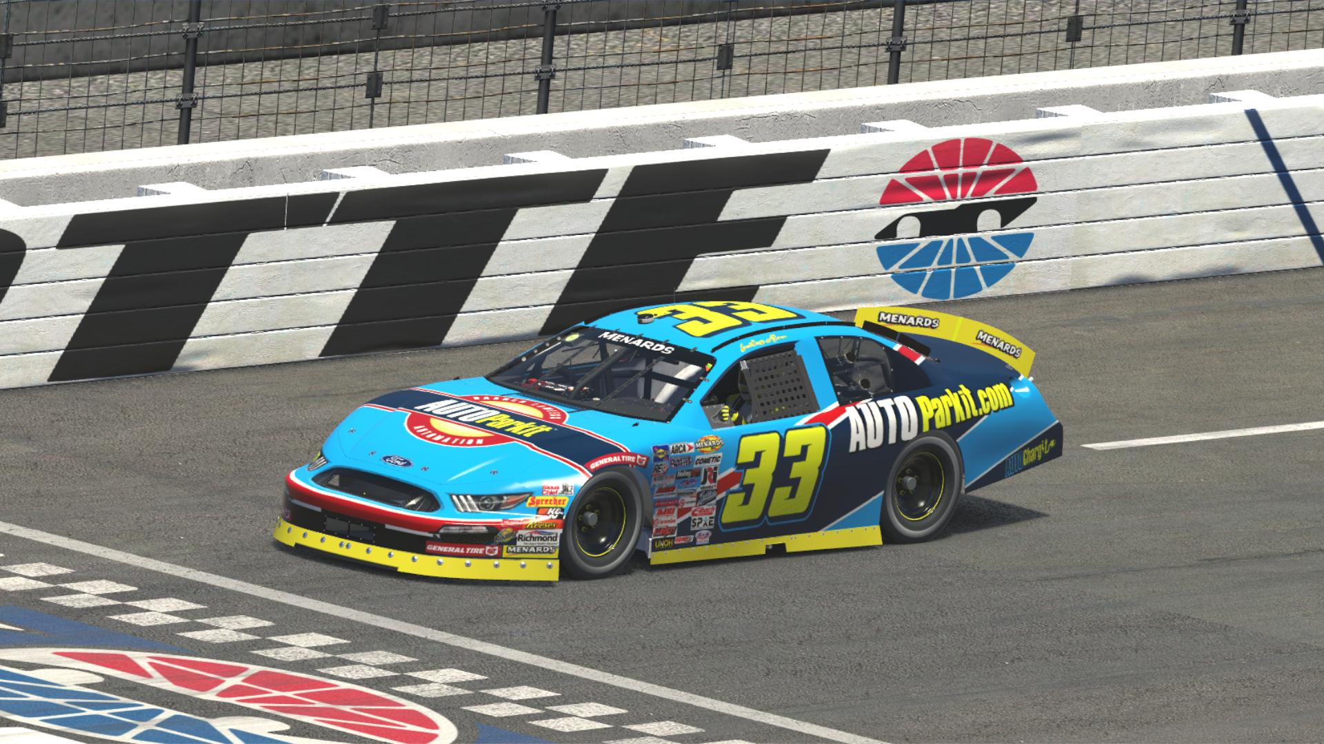 2024 ARCA Menards Lawless Alan #33 by Zach Carr - Trading Paints