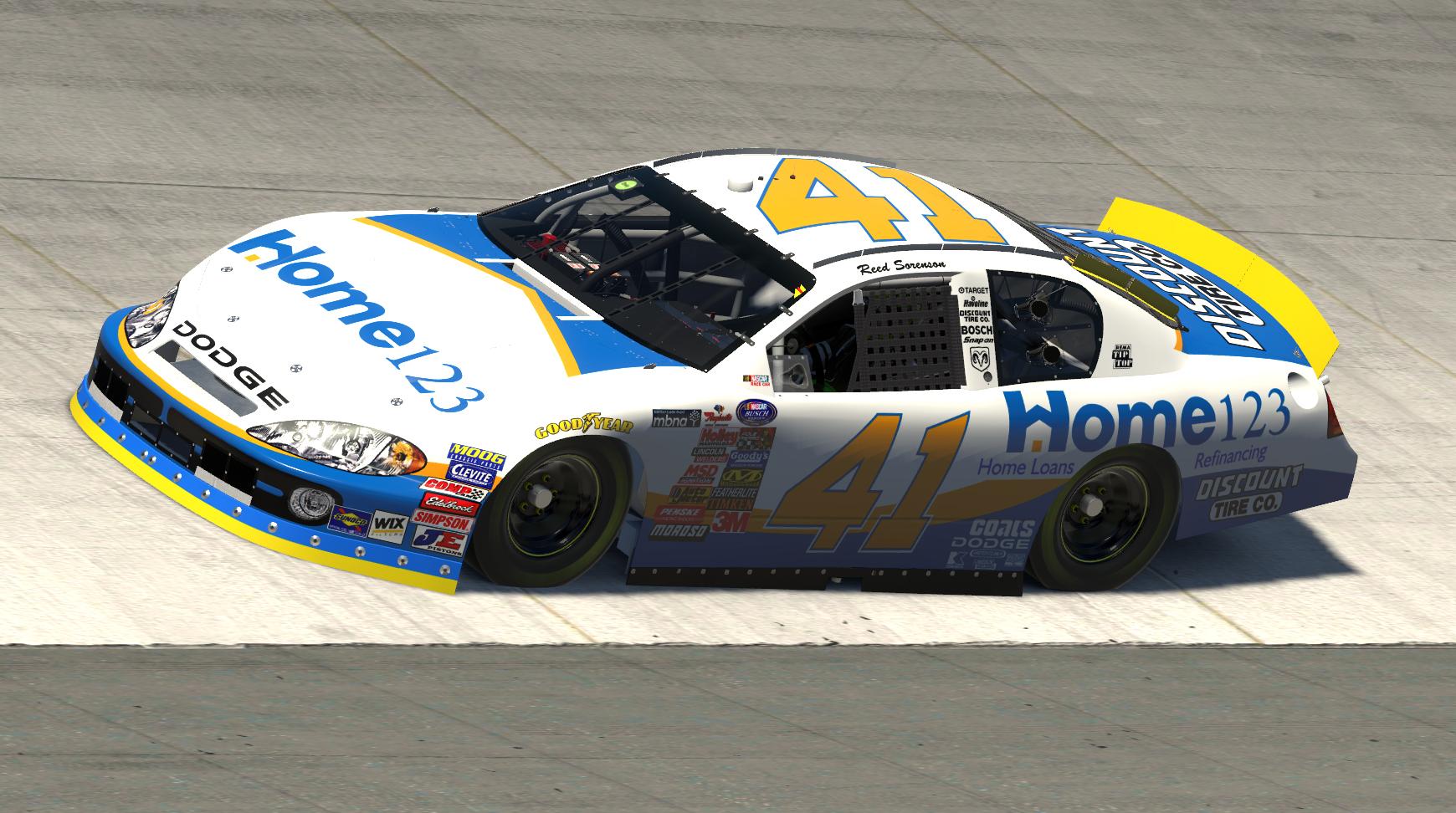 2005 Reed Sorenson Home123 Dodge *Watkins Glen & Bristol* by Trey ...