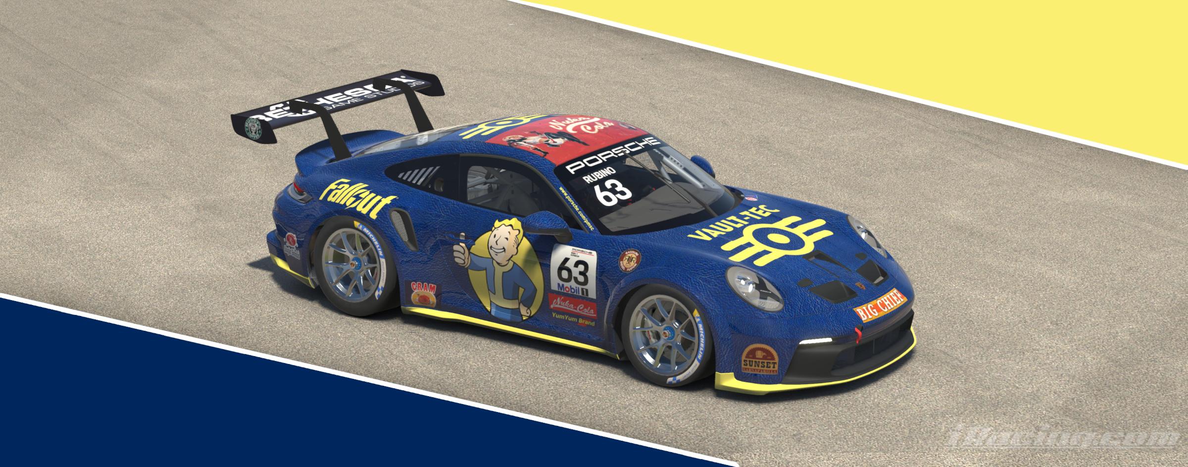 Fallout - Porsche by John Rubino - Trading Paints