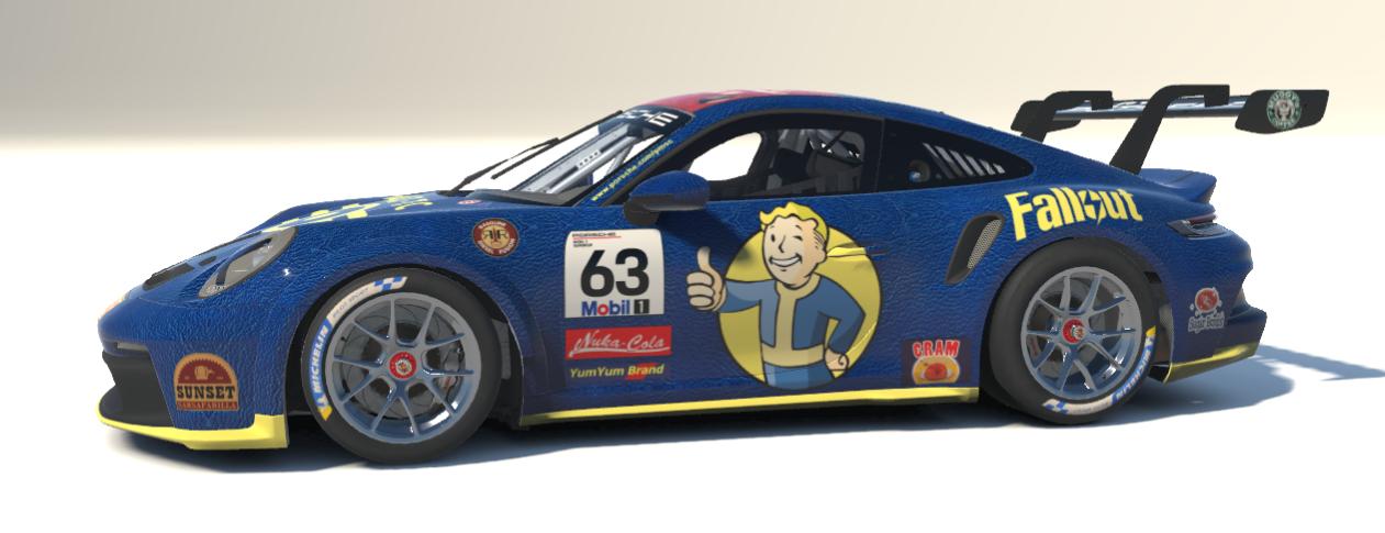 Fallout - Porsche by John Rubino - Trading Paints