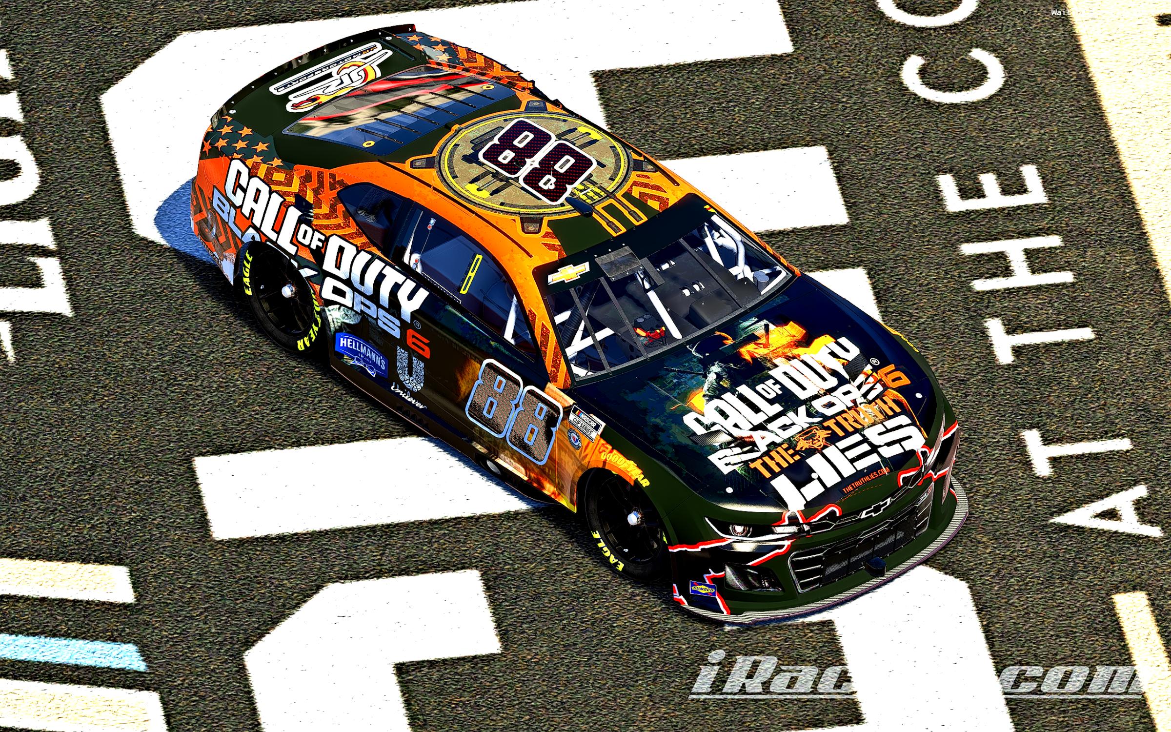 Fictional Dale Jr Next Gen Camaro Black Ops 6 Custom # by Jeff ...