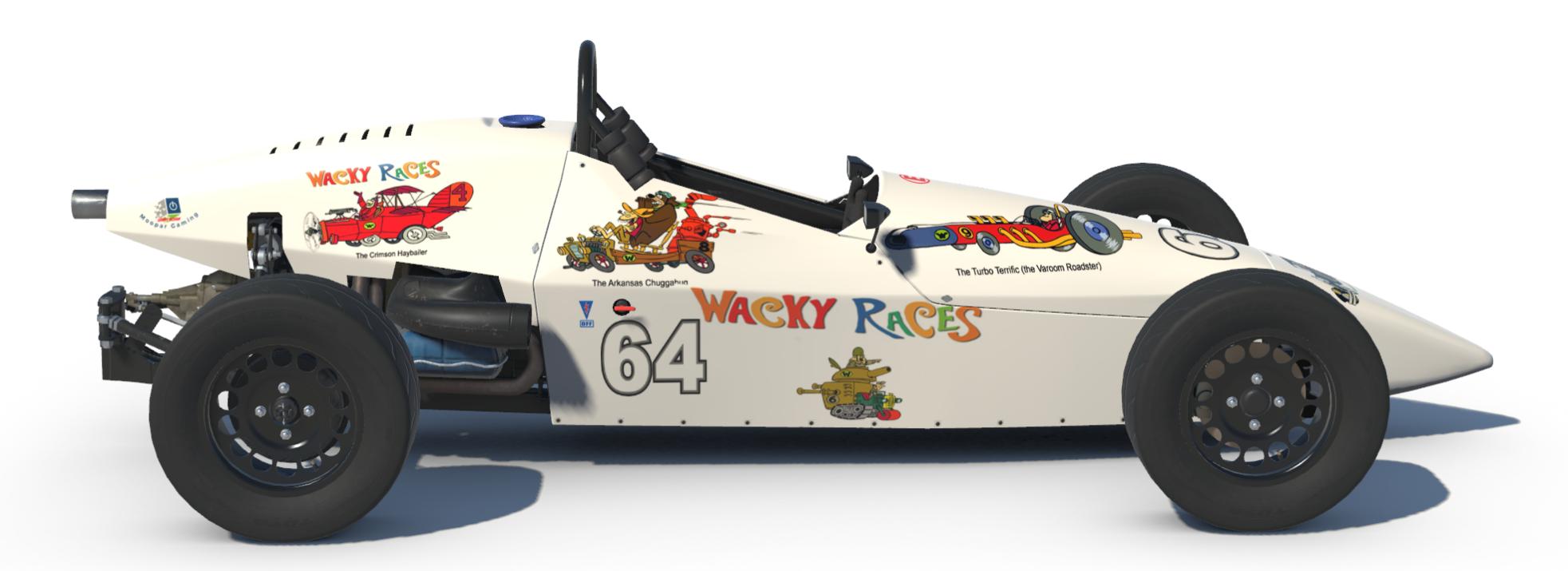 Formula Vee Wacky Races Livery by Guy Robertson - Trading Paints