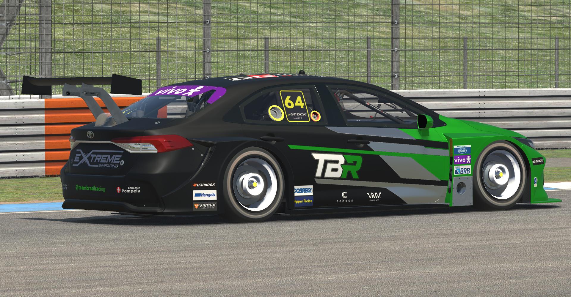 TBR Stock Car Toyota Corolla 2024 by Felipe G Oliveira - Trading Paints