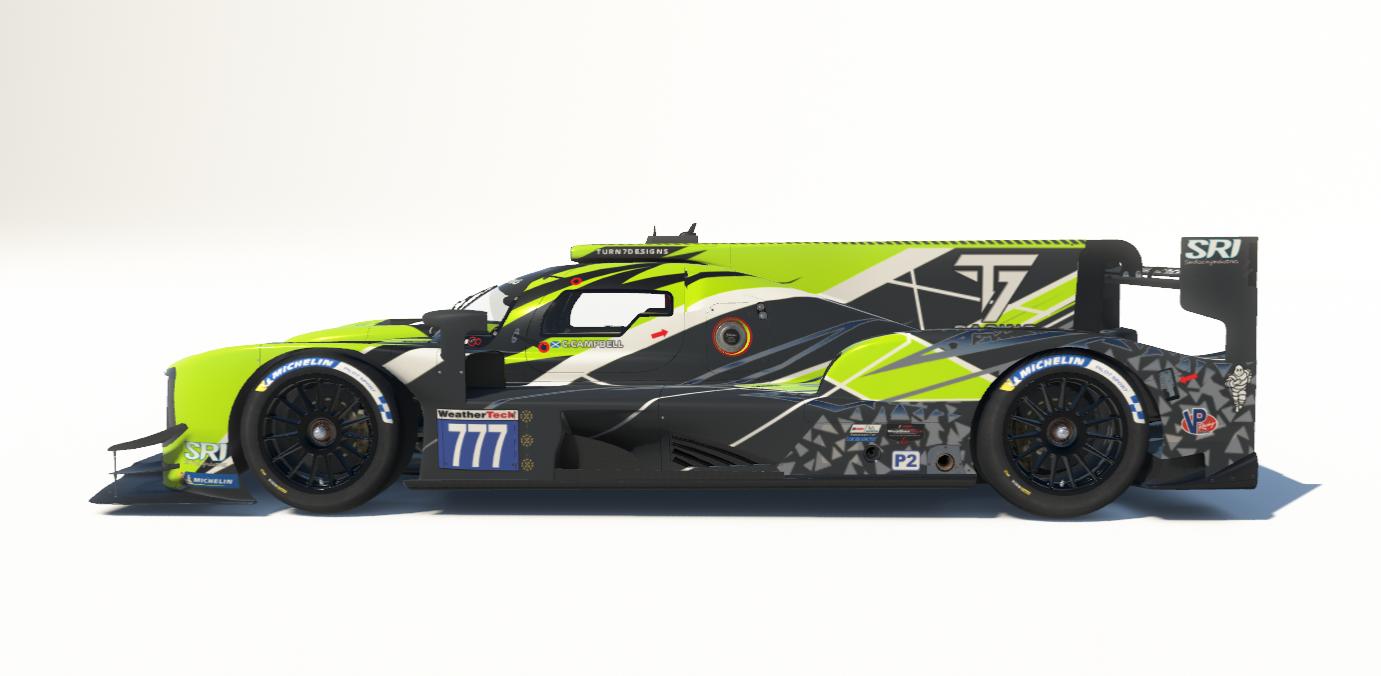 DALARA LMP2 TURN7RACING 2025 LIVERY by Colin C. - Trading Paints