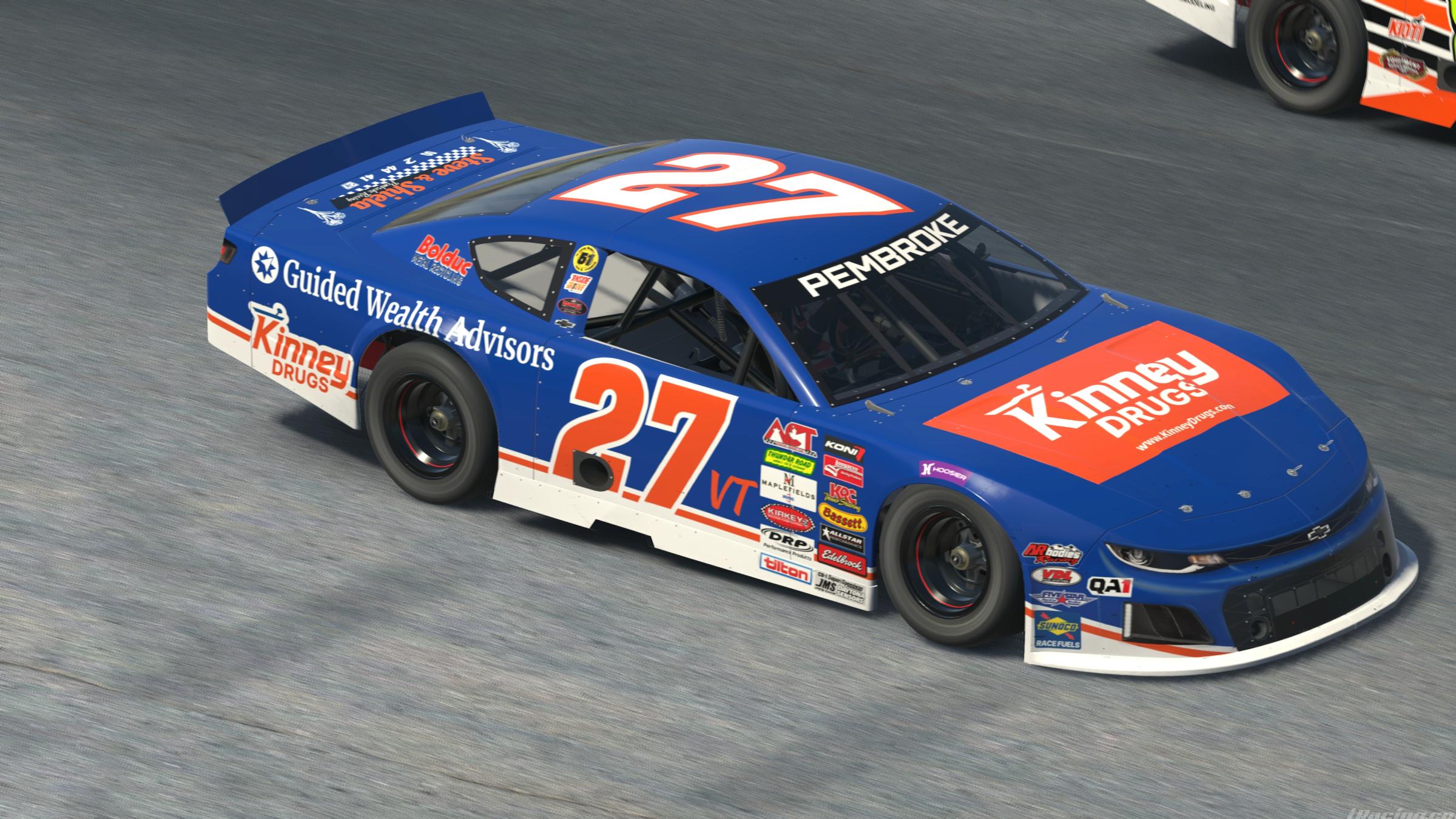 2024 Kyle Pembroke Kinney Drugs ACT Late Model Camaro by Matthew Breuer ...