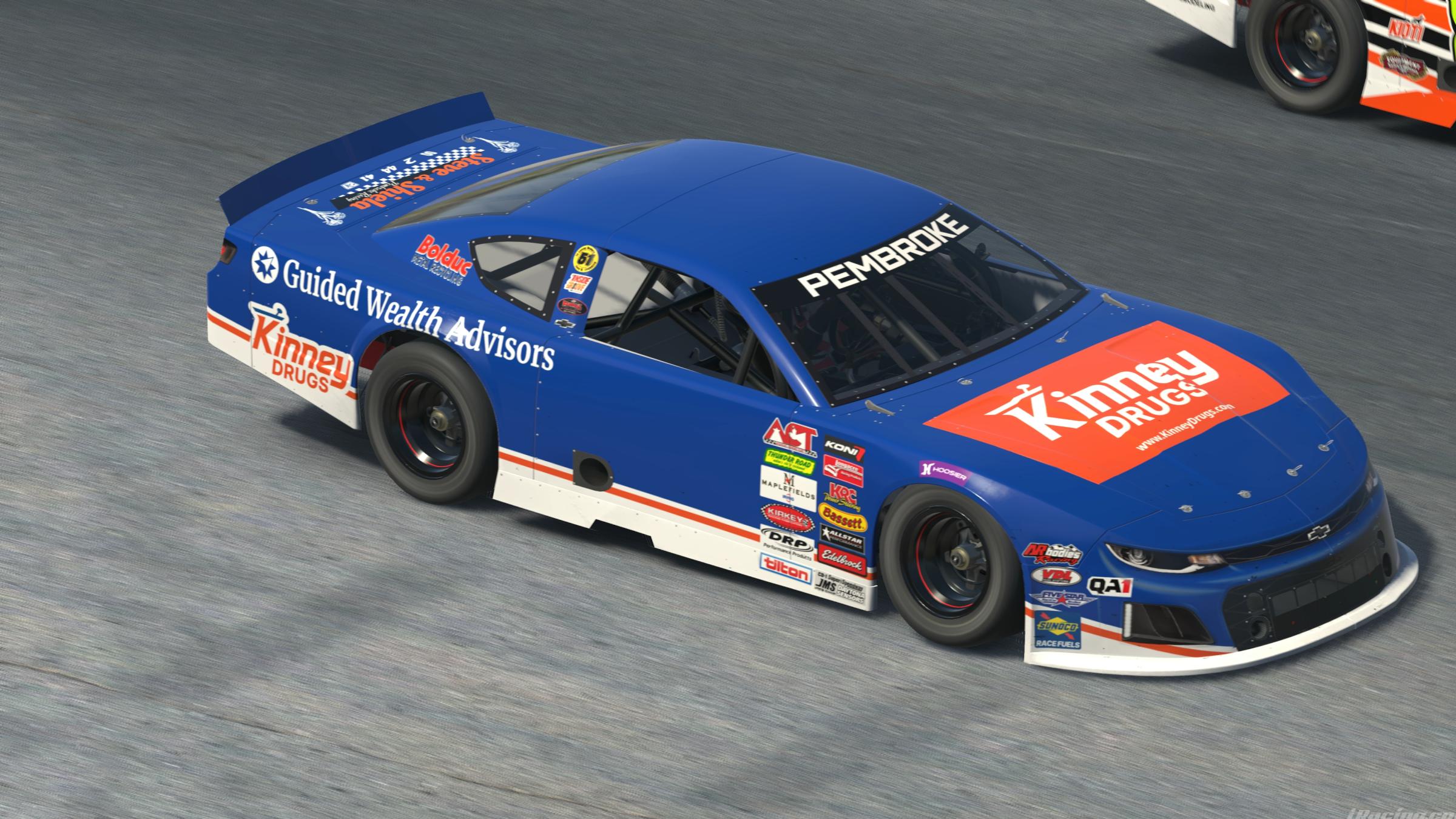 2024 Kyle Pembroke Kinney Drugs ACT Late Model Camaro (No #s) by ...