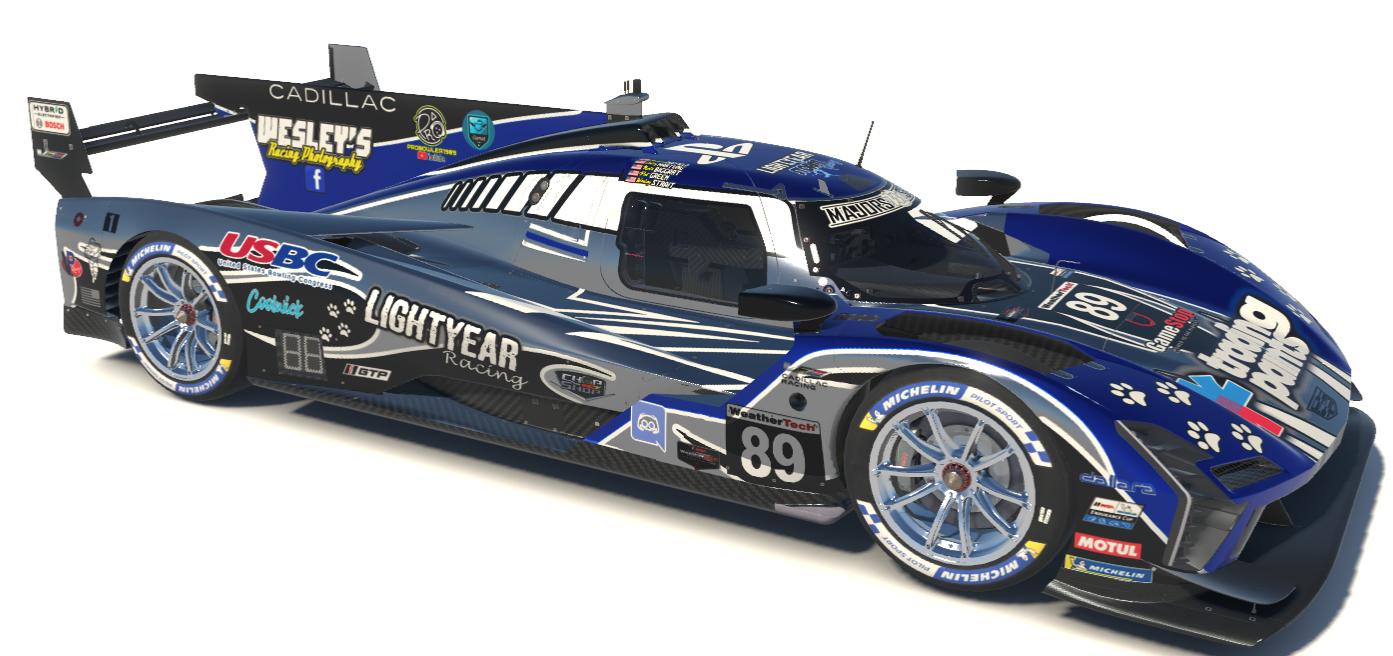 LIGHTYEAR STORM Racing - 2024 Majors 24 by Wesley Strait - Trading Paints