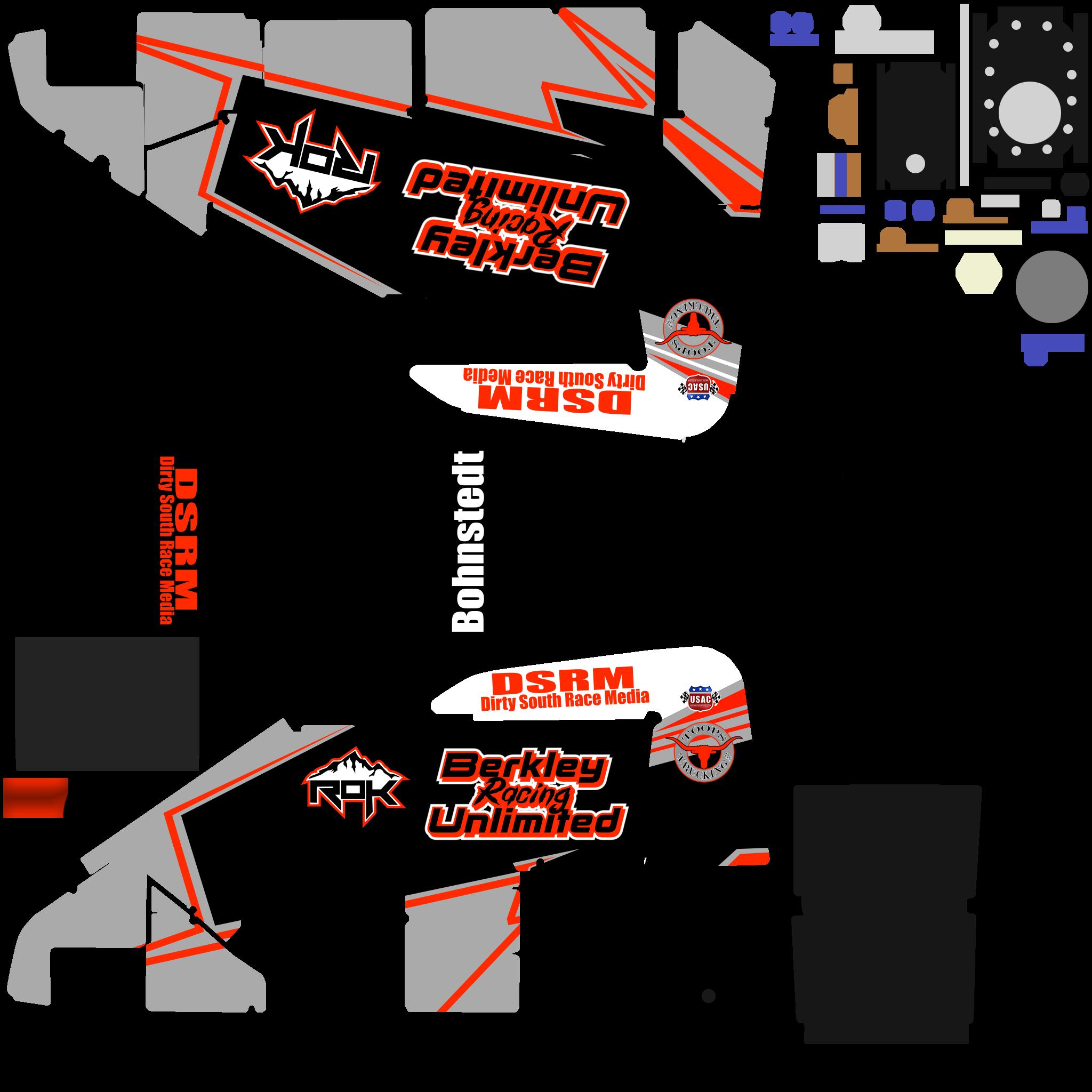tatum B ROK midget car by Davis Lemaster - Trading Paints