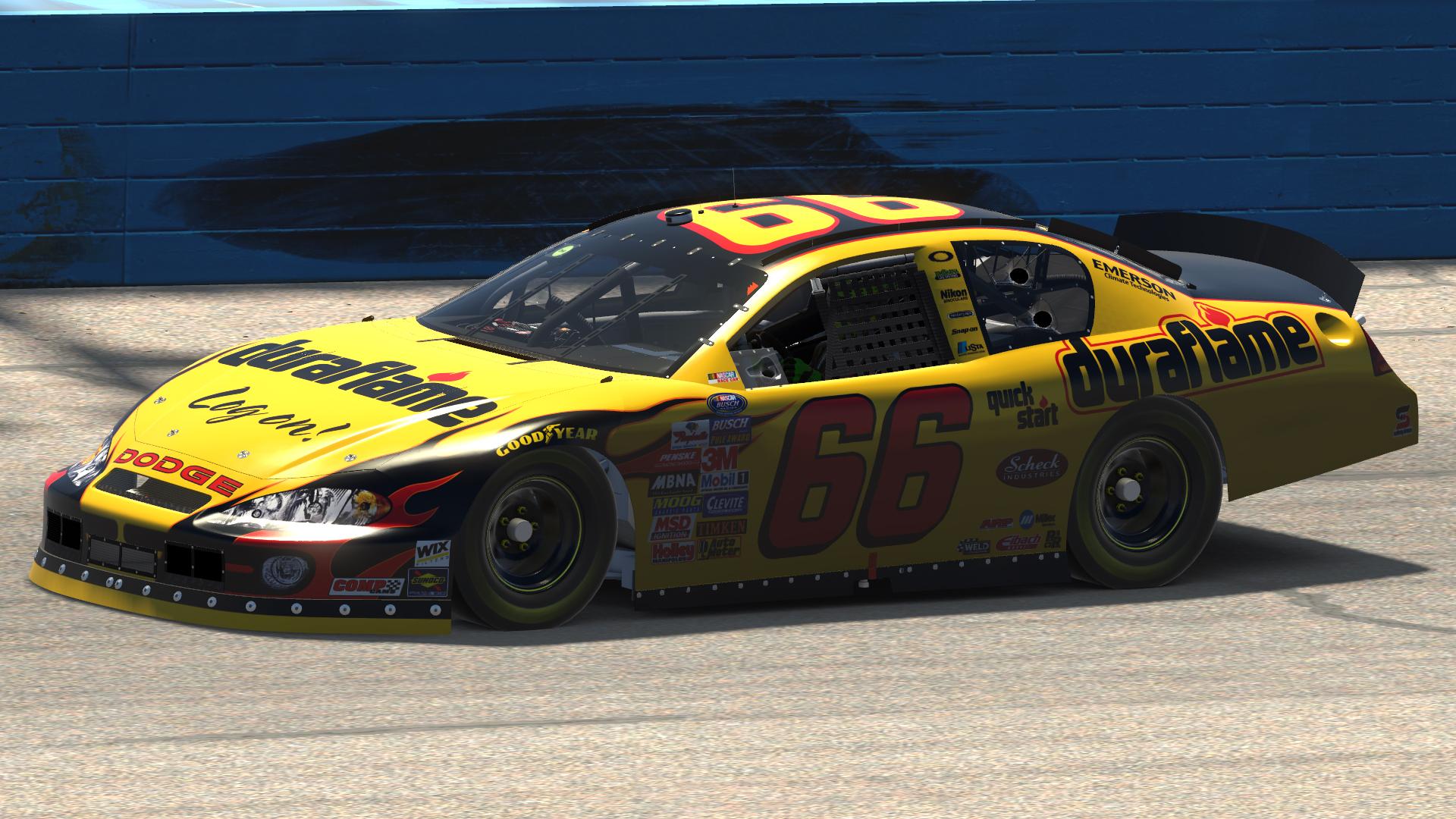 2004 Rusty Wallace Racing Duraflame Dodge by Trey Eidson - Trading Paints