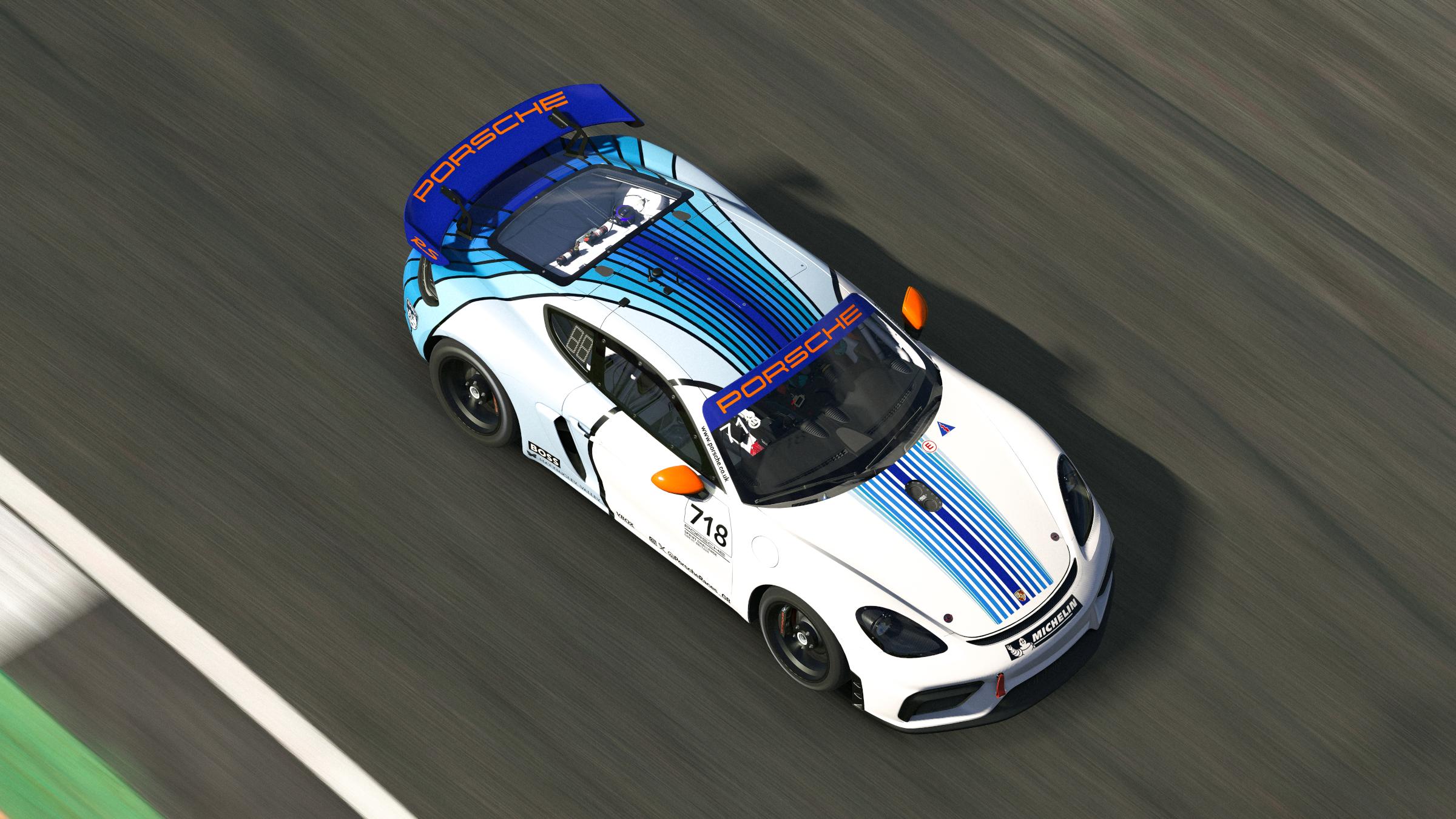 Porsche GT4 GB Promotional Paint by Craig Salter - Trading Paints