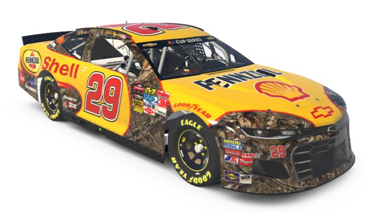 2008 Richard Childress Racing Shell Pennzoil Camo Chevrolet Camaro ZL1 ...