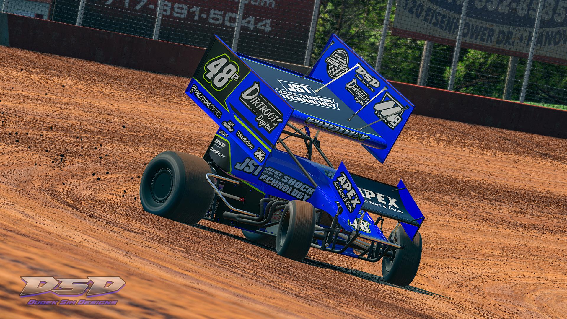 Jonathan Paquet(JP) Winged Sprint Car 2024 Jake Swanson by Connor Dudek ...