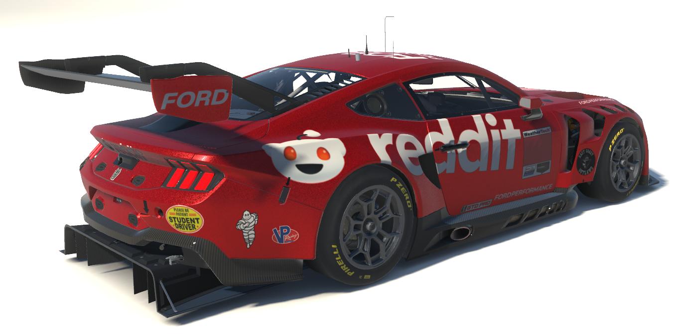 Reddit Mustang GT3 3 by Doug Ezzell - Trading Paints