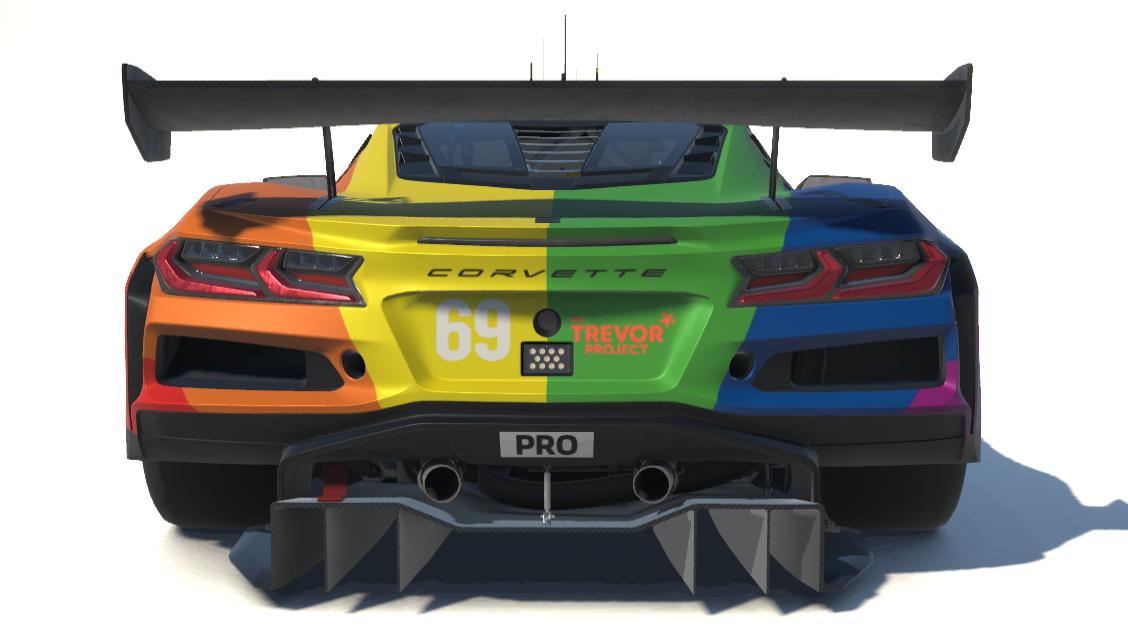 Pride Progress Chevrolet Corvette Z06 GT3.R by Carson C. - Trading Paints