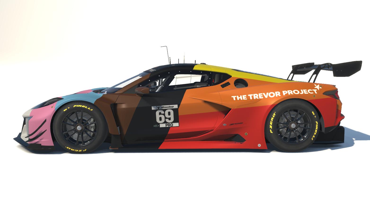 Pride Progress Chevrolet Corvette Z06 GT3.R by Carson C. - Trading Paints