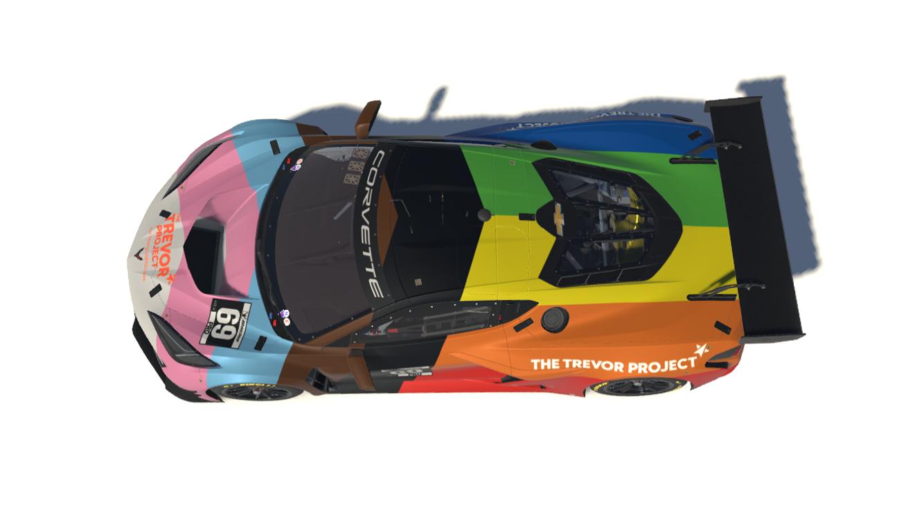Pride Progress Chevrolet Corvette Z06 GT3.R by Carson C. - Trading Paints
