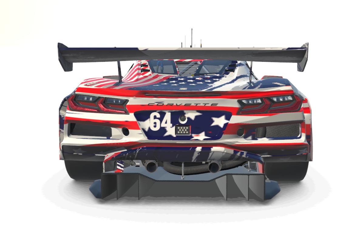 Chevrolet Corvette Z06 GT3r Team USA Livery by Guy Robertson - Trading ...