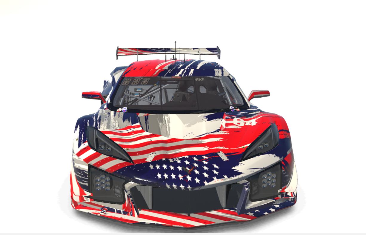 Chevrolet Corvette Z06 GT3r Team USA Livery by Guy Robertson - Trading ...