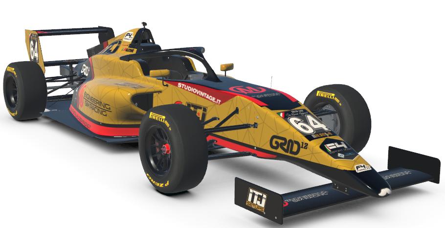Official ITJ F4 livery by Ivan F. - Trading Paints