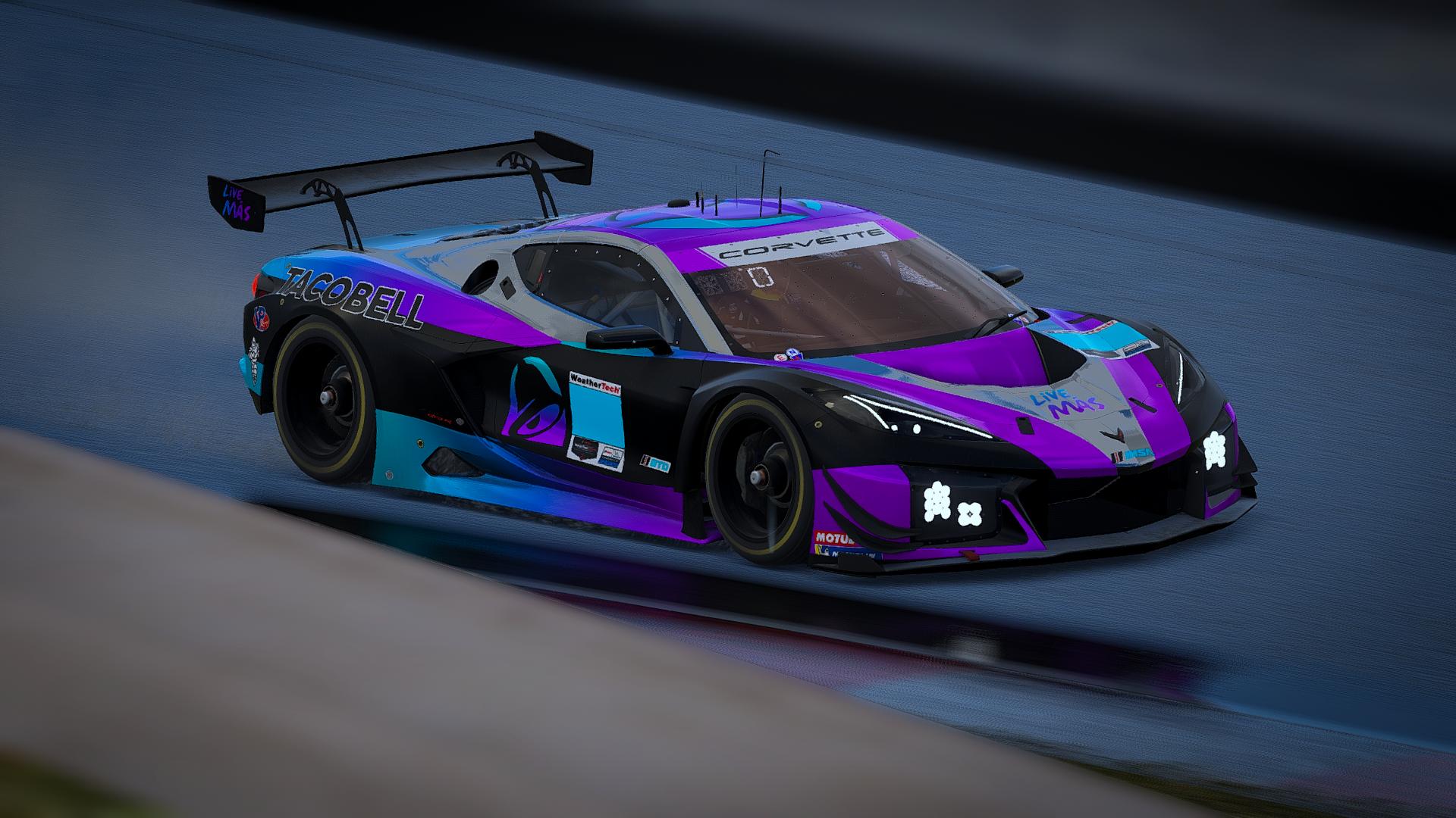 *Fictional* *Concept* Taco Bell Chevrolet Corvette Z06 GT3.R by Noah ...