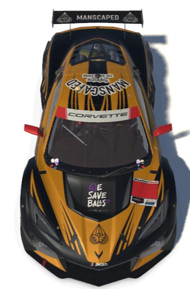 Manscaped GT3 Corvette by Aaron M Holroyd - Trading Paints