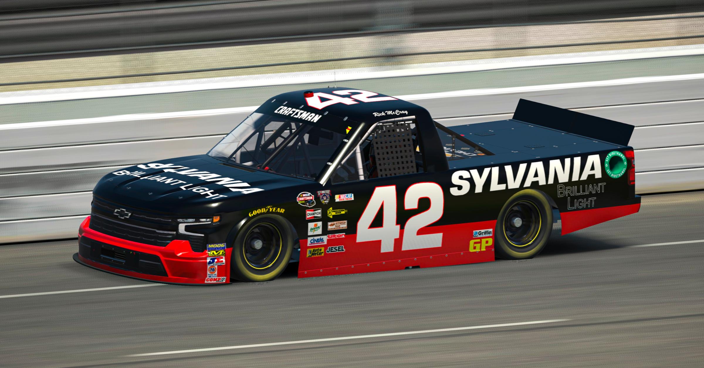 1998 #42 Rick McCray Sylvania Chevrolet Silverado Replica by Pedro S ...